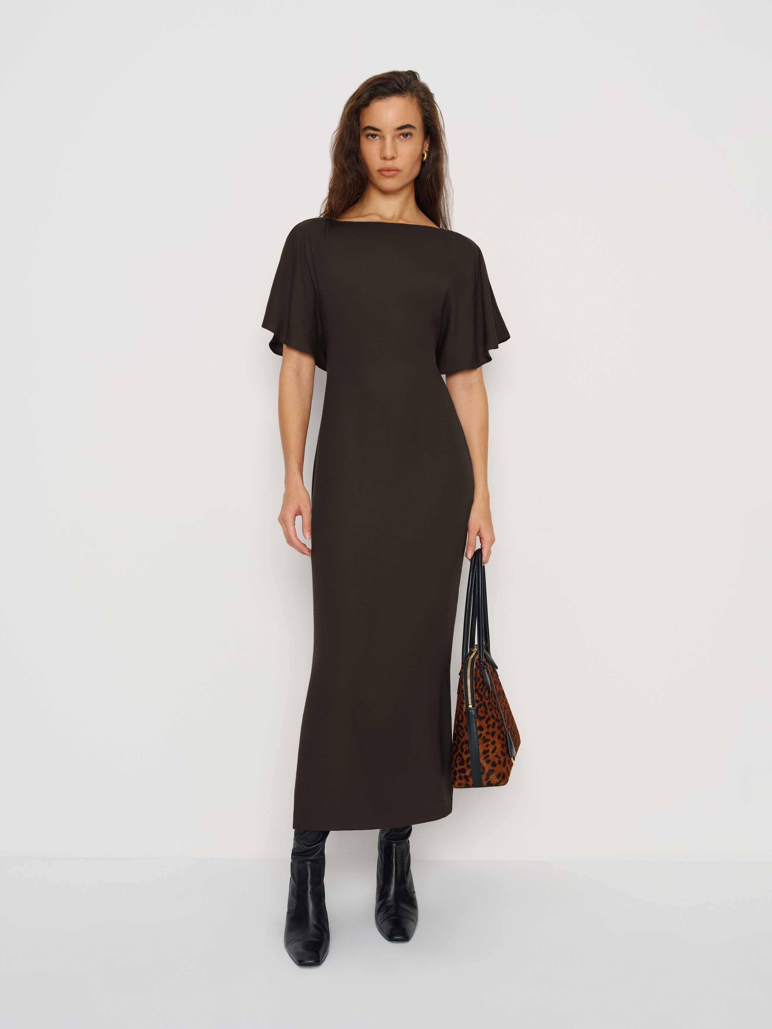 knit cream maxi dress Rowan Cream Cable Knit Maxi Dress - M Size - Women's Dresses