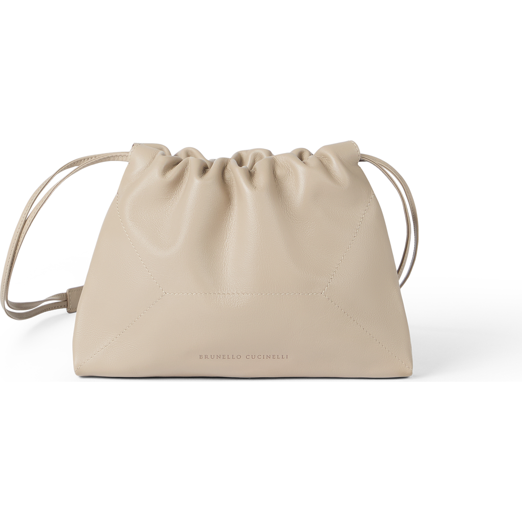 BRUNELLO CUCINELLI Brunello Cucinelli Calfskin Duo Pouch Bag