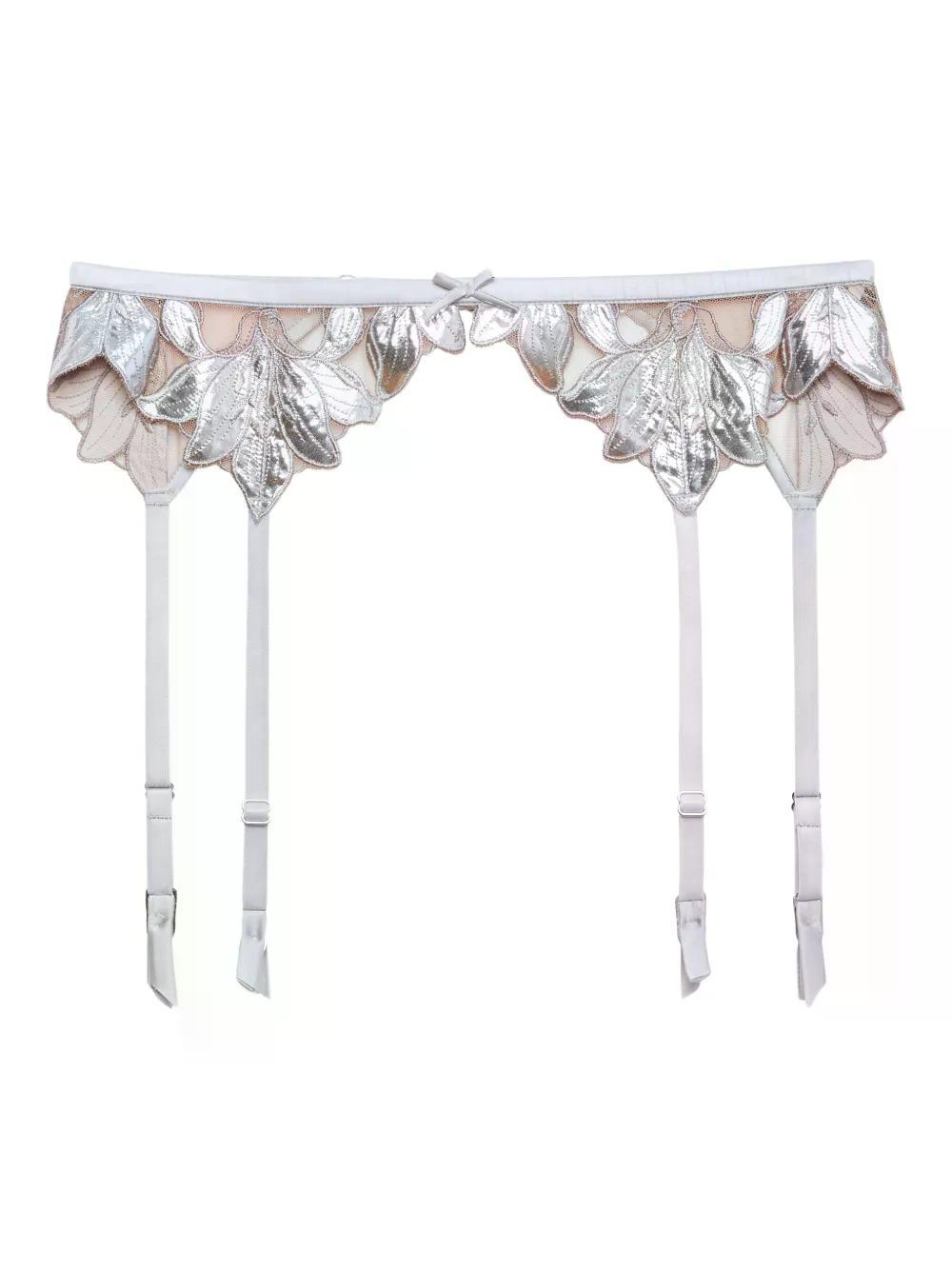 bestes gleitgel amazon NWT For Love & Lemons Aimee Floral Garter Belt In Pink Size Medium