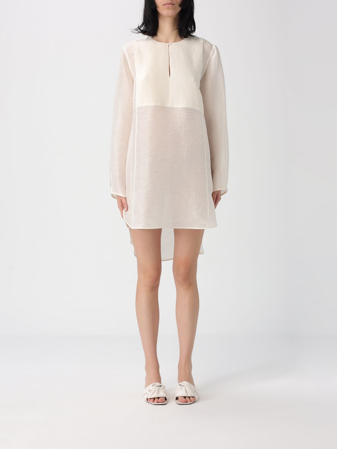 TORY BURCH Tory Burch Ivory Sheer Dress