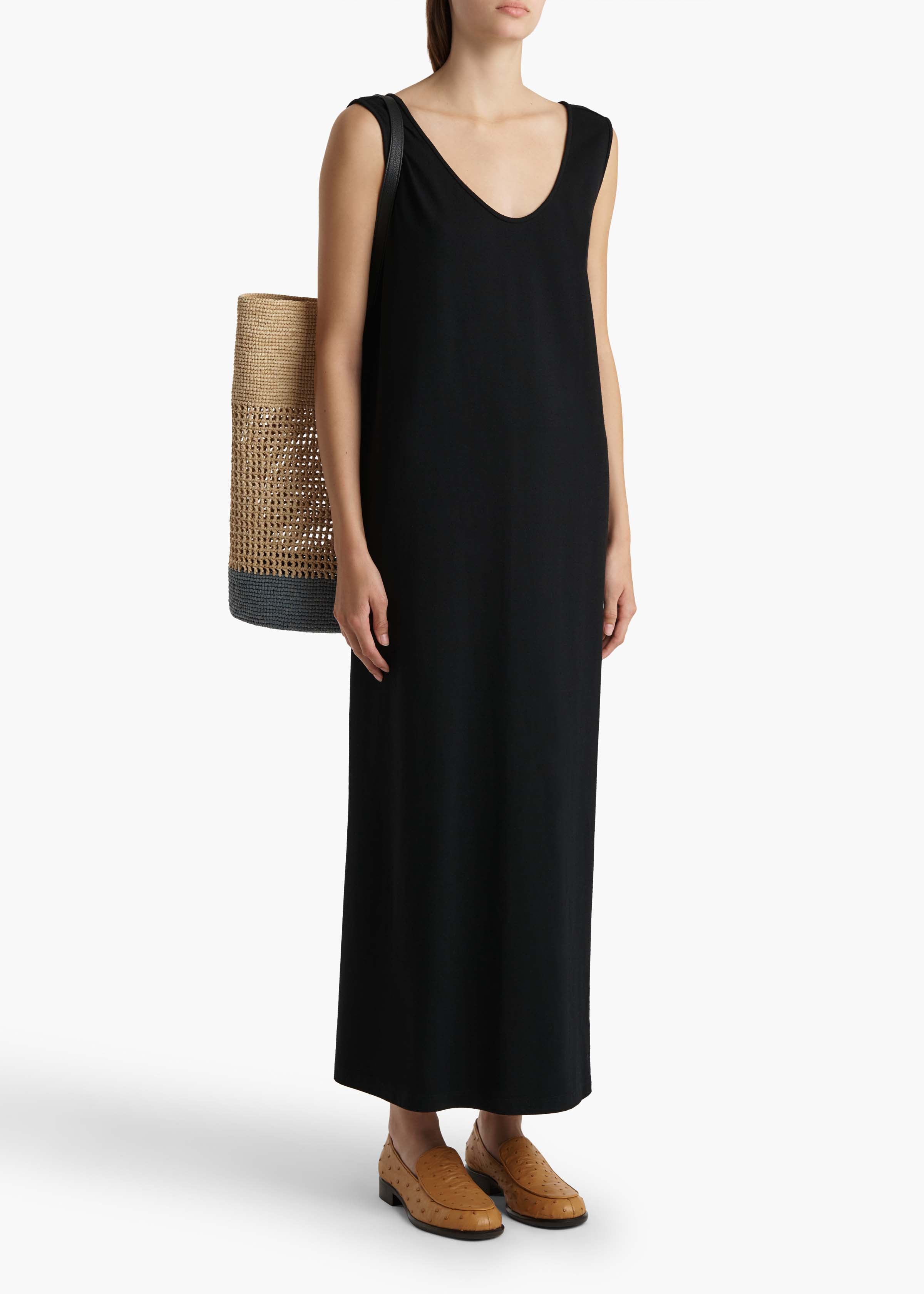 KHAITE Hall Sleeveless Dress