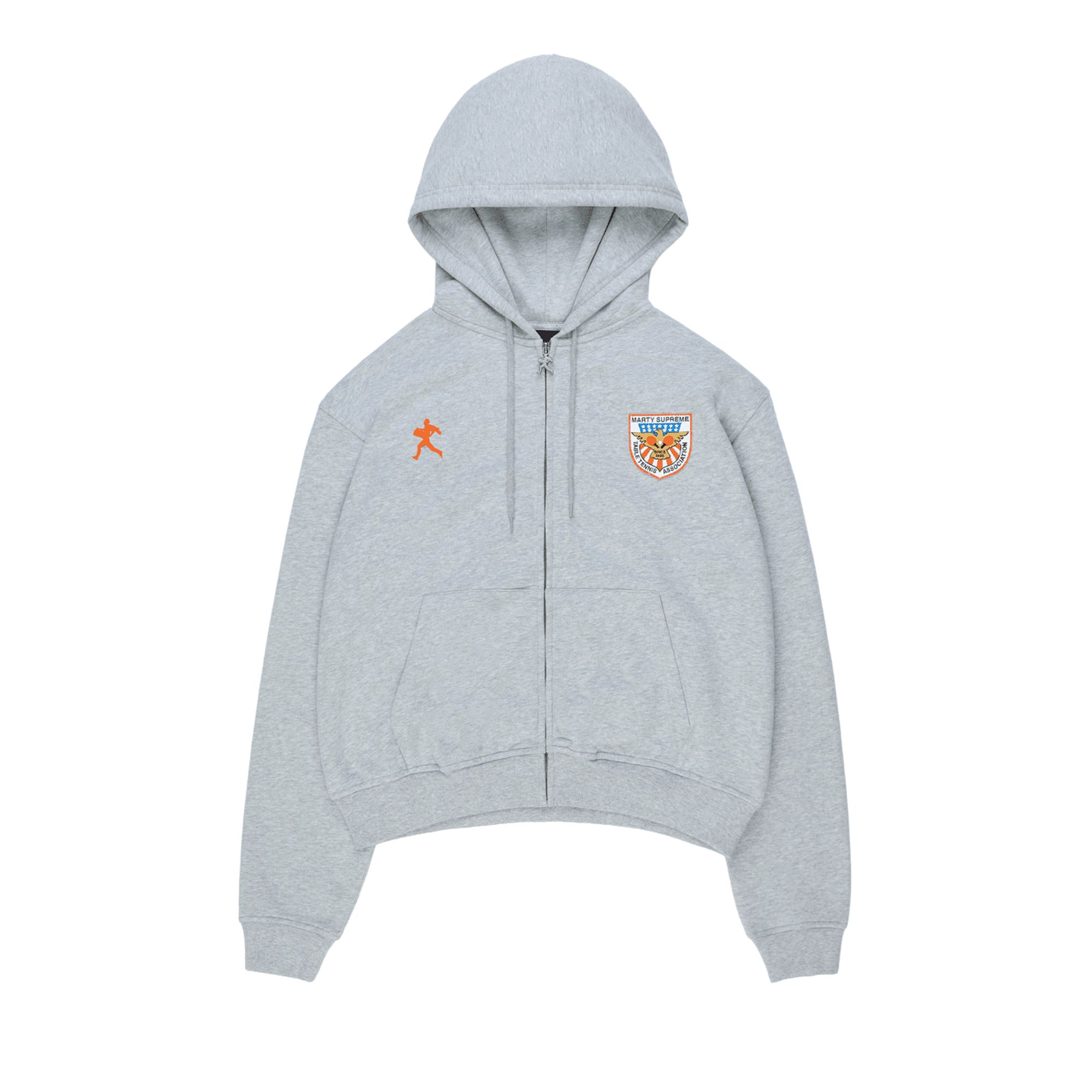 トップス MARTY SUPREME NAHMIAS ZIP HOODIE GREY Nahmias X Marty Supreme Zip-Up Hoodie - Grey | Editorialist