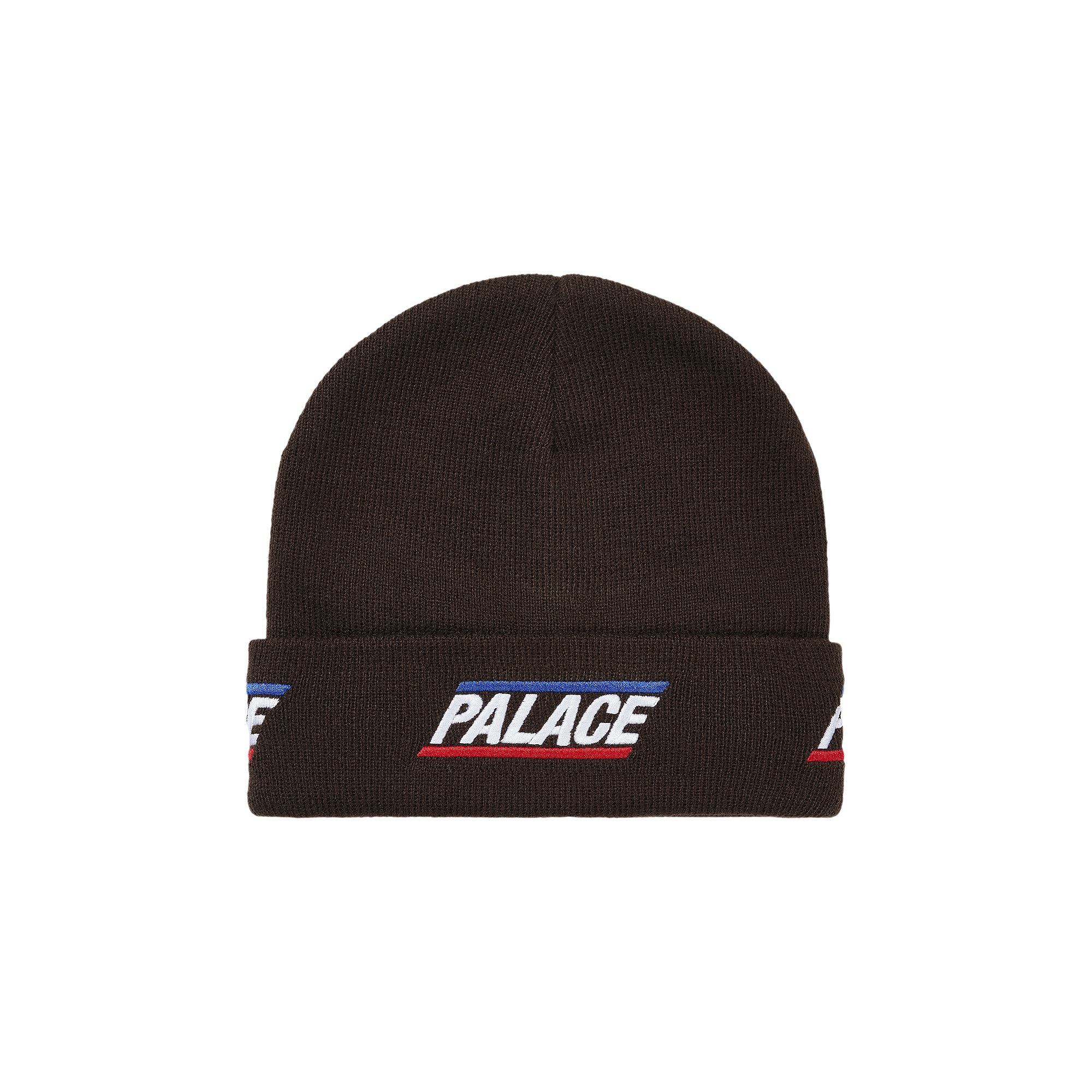 Palace Tri-Ferg Patch Beanie - Black | Editorialist