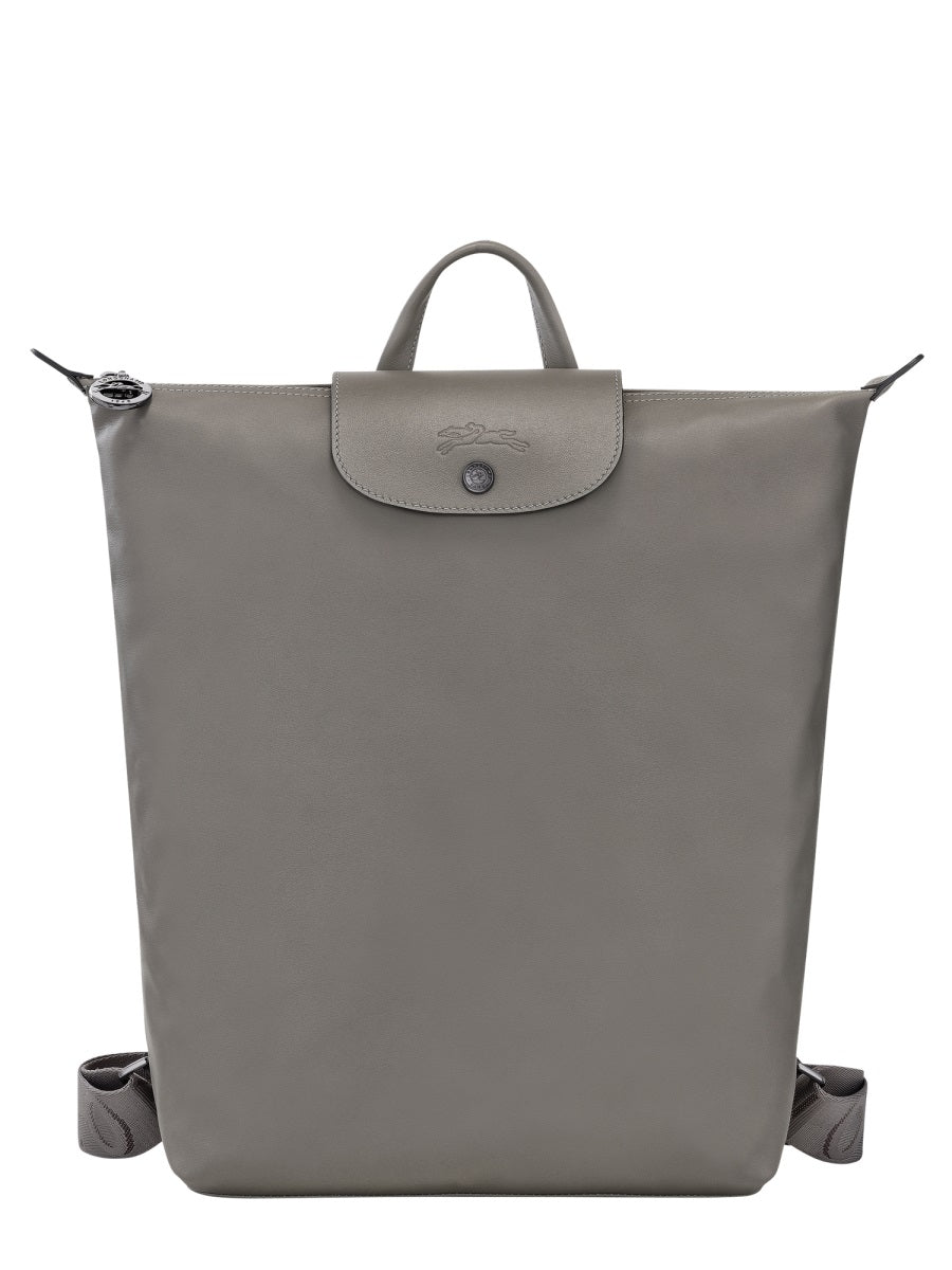 Longchamp X D'Heygere Foldable Backpack - White | Editorialist