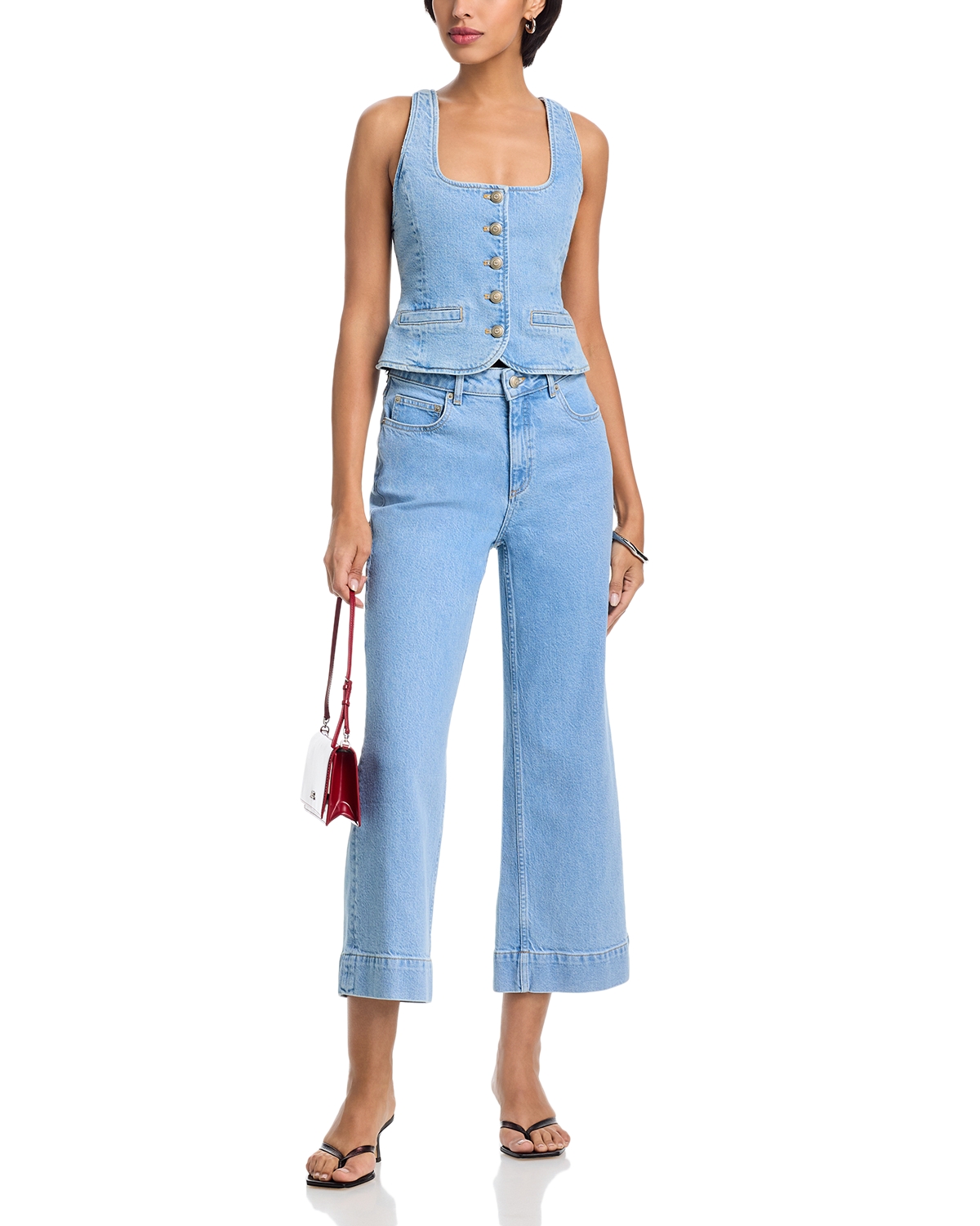 CINQ À SEPT CINQ À SEPT Denim Rowena Top