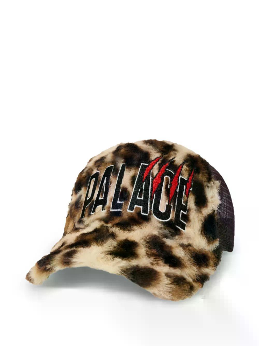 帽子 L/XL PALACE FURRY EARS NEIN CUFF BEANIE Palace Furry Ears Nein Cuff Beanie Leopard Men's - FW24 - US