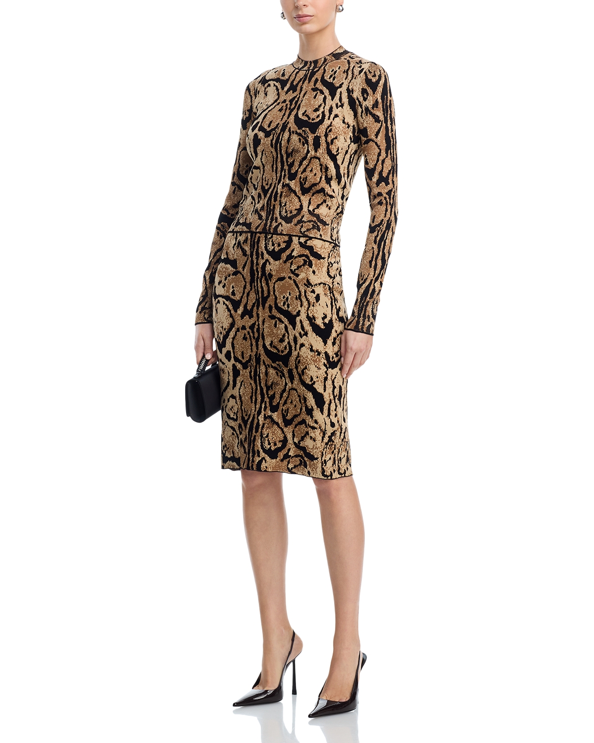 STELLA MCCARTNEY Stella McCartney Cloud Leopard Printed Skirt