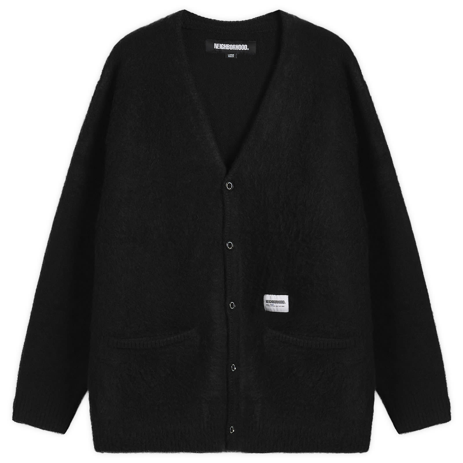 Neighborhood Mohair Cardigan - Black | Editorialist