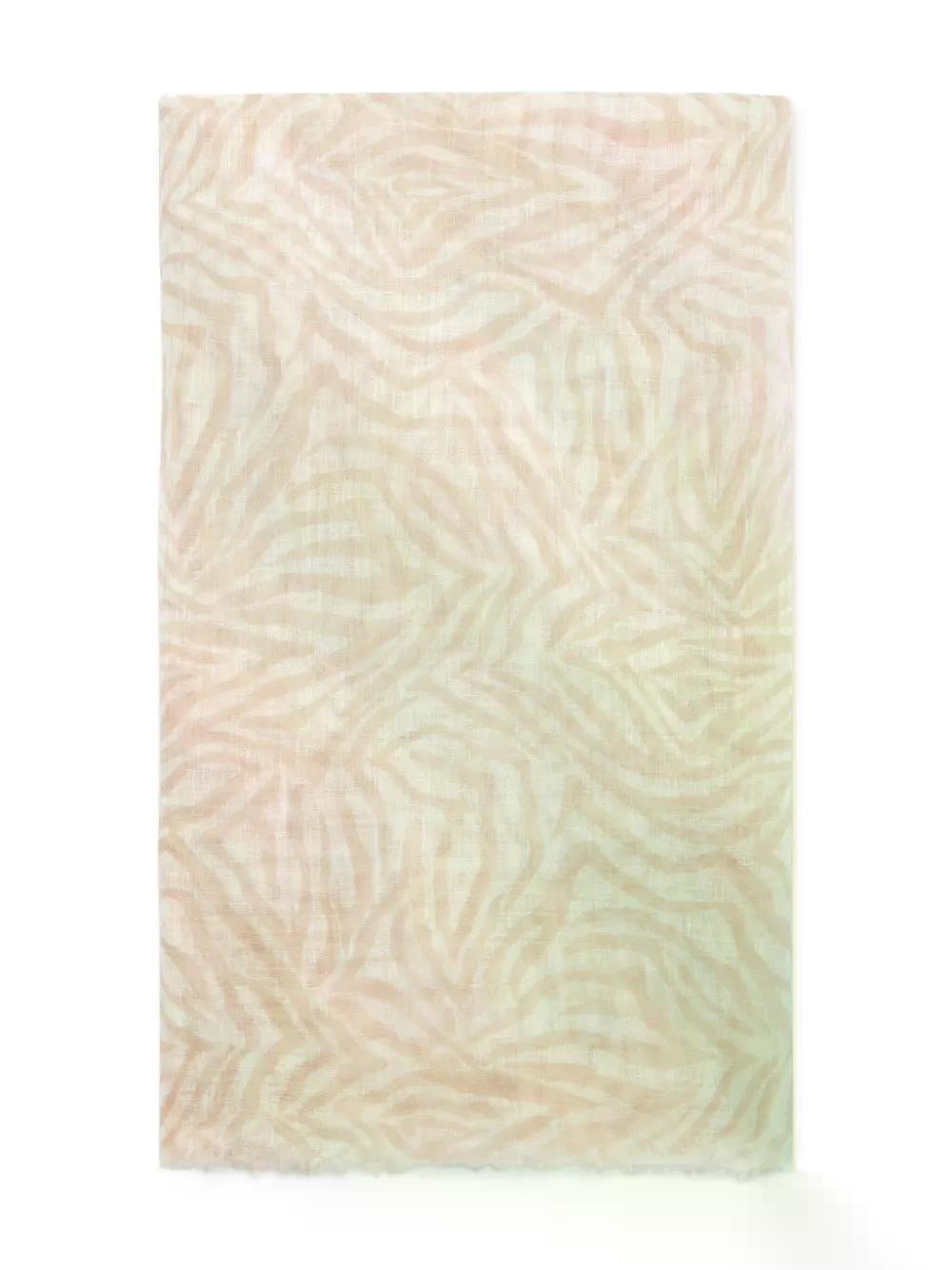 BRUNELLO CUCINELLI abstract-pattern print scarf