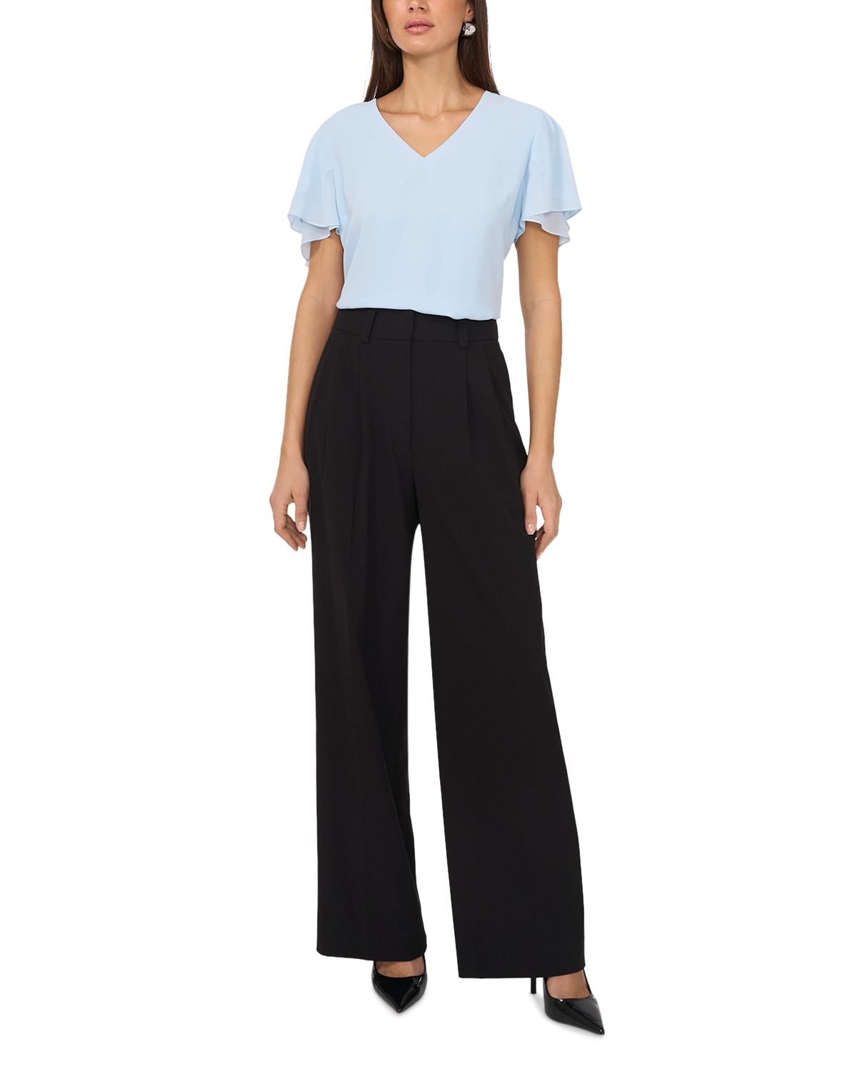 VINCE CAMUTO Tulip Sleeve Top