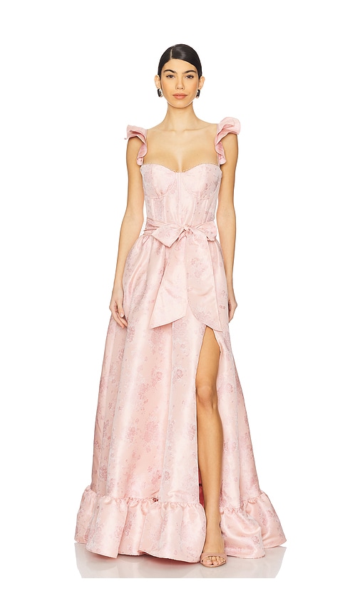 V. Chapman Veronica Gown in Pink - size 8