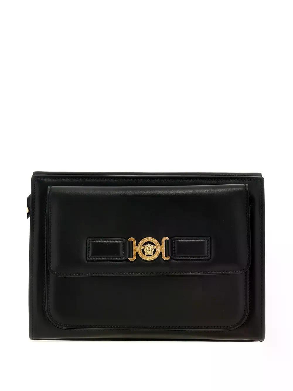 VERSACE Versace La Medusa Suede Driver Shoes