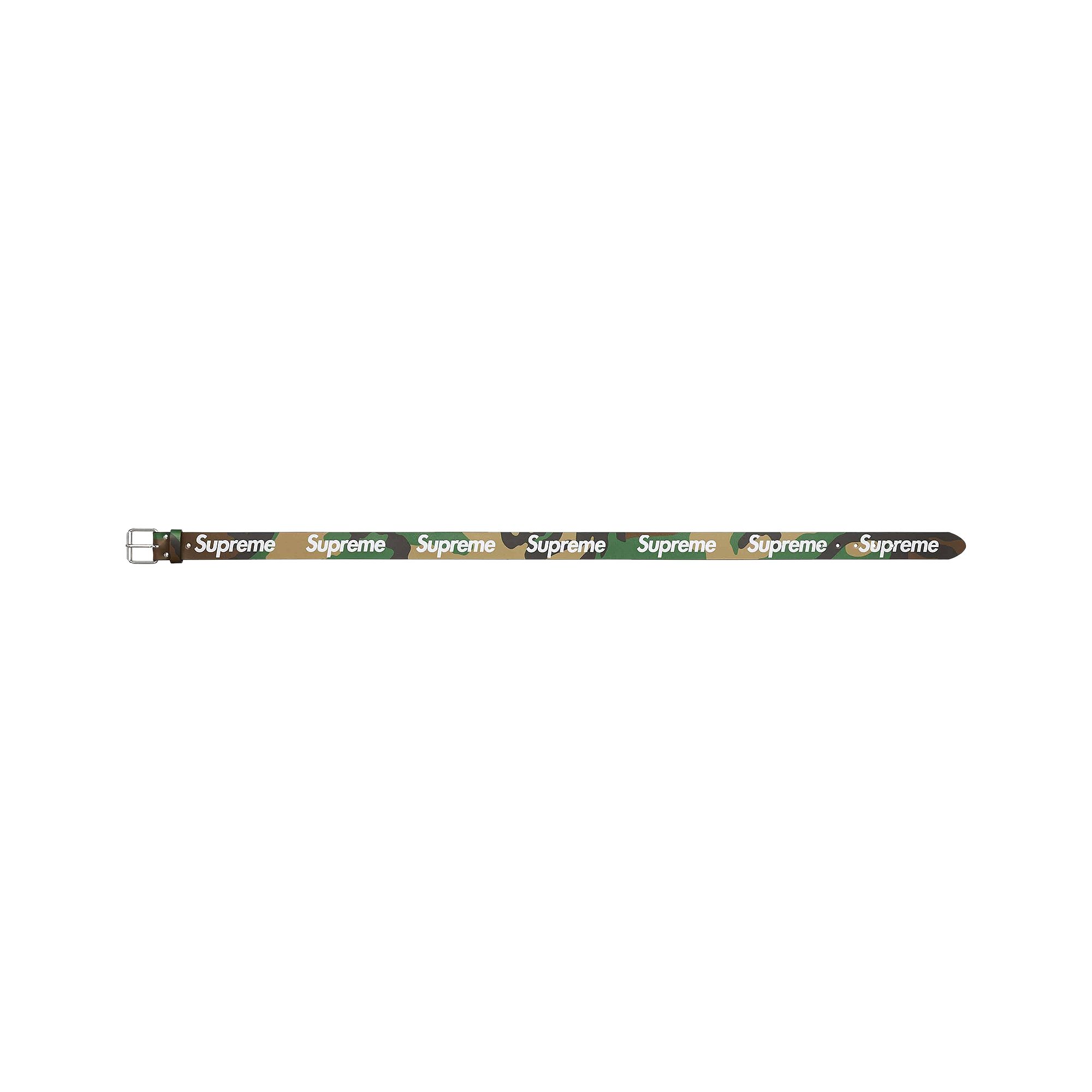 Supreme Repeat Leather Belt - Multicolor | Editorialist