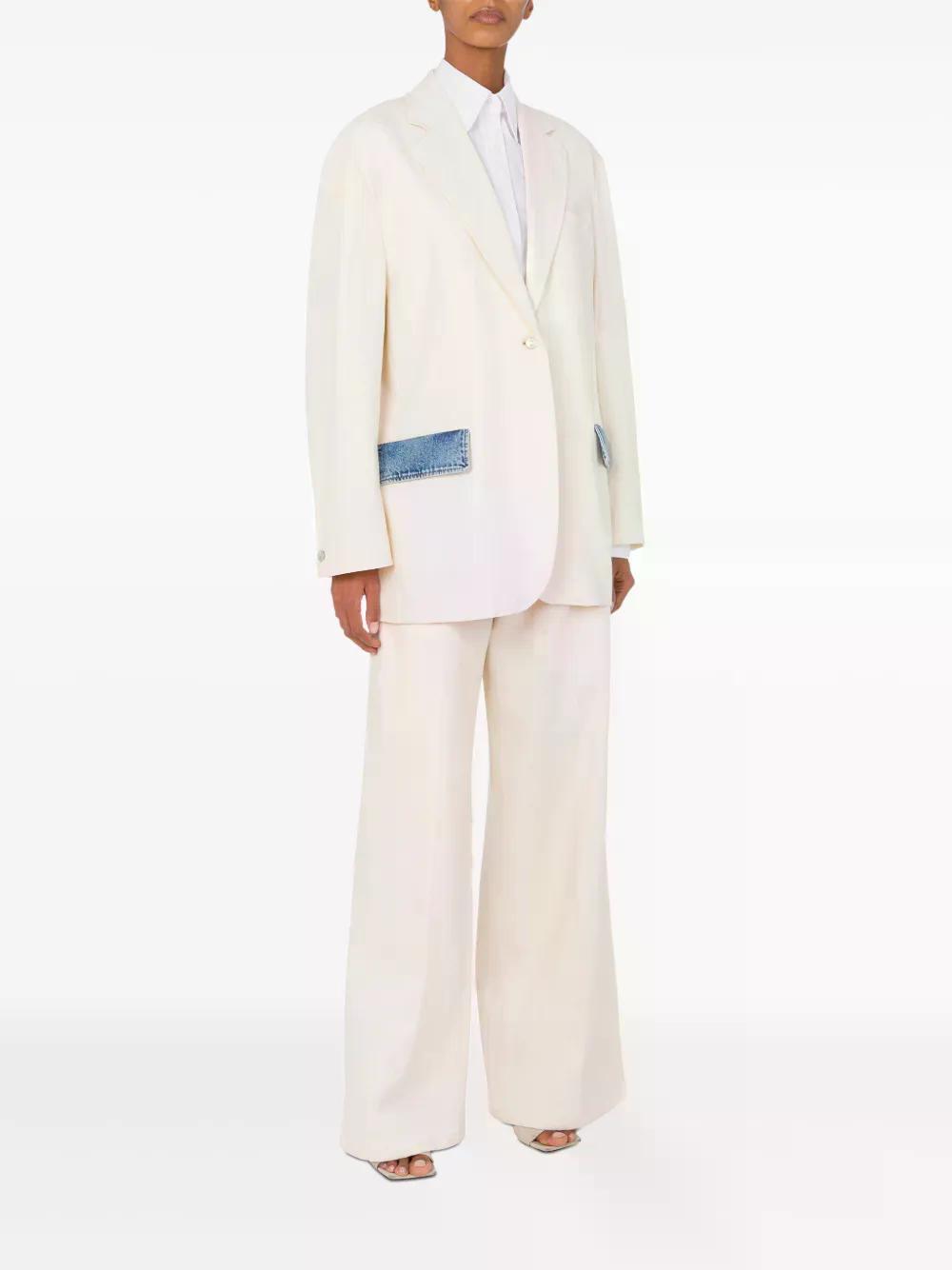 MOSCHINO MOSCHINO JEANS Single-Breasted Blazer