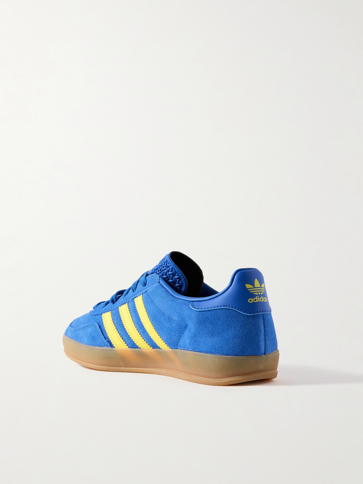 adidas gazelle silver green womens Gazelle Indoor Shoes Blue/Cream White/Gold Metallic – Karen Walker main image 0