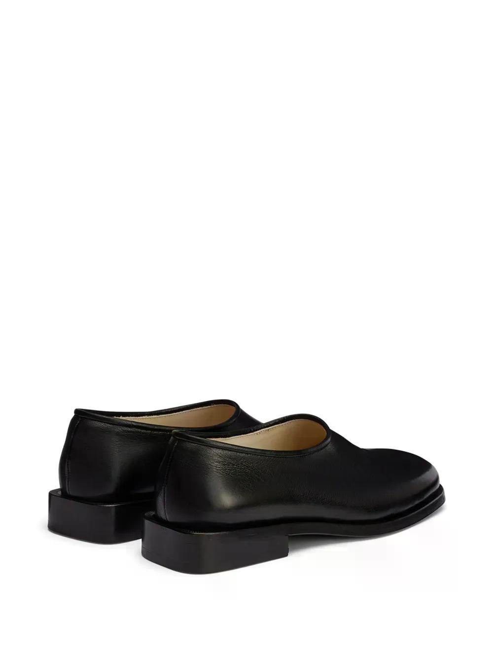 Lemaire Anatomic Derby Shoes - Black | Editorialist