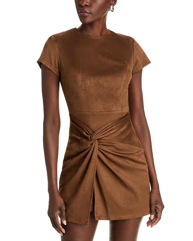 brown and aqua dress Dress Vie: Elegant Blue and Brown Dress