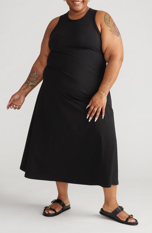 UNIVERSAL STANDARD Universal Standard Sardinia Cotton Tank Dress