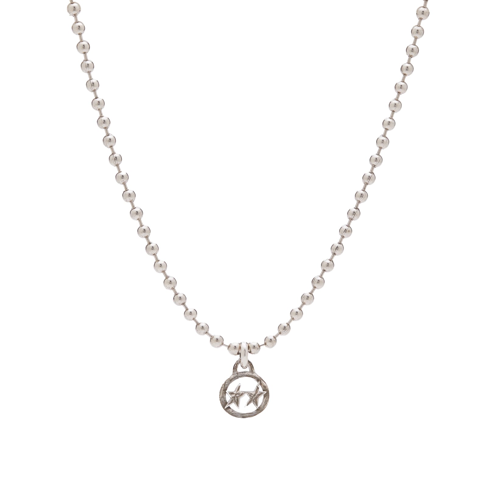 Twojeys Icon Ball Necklace #1 - Silver | Editorialist