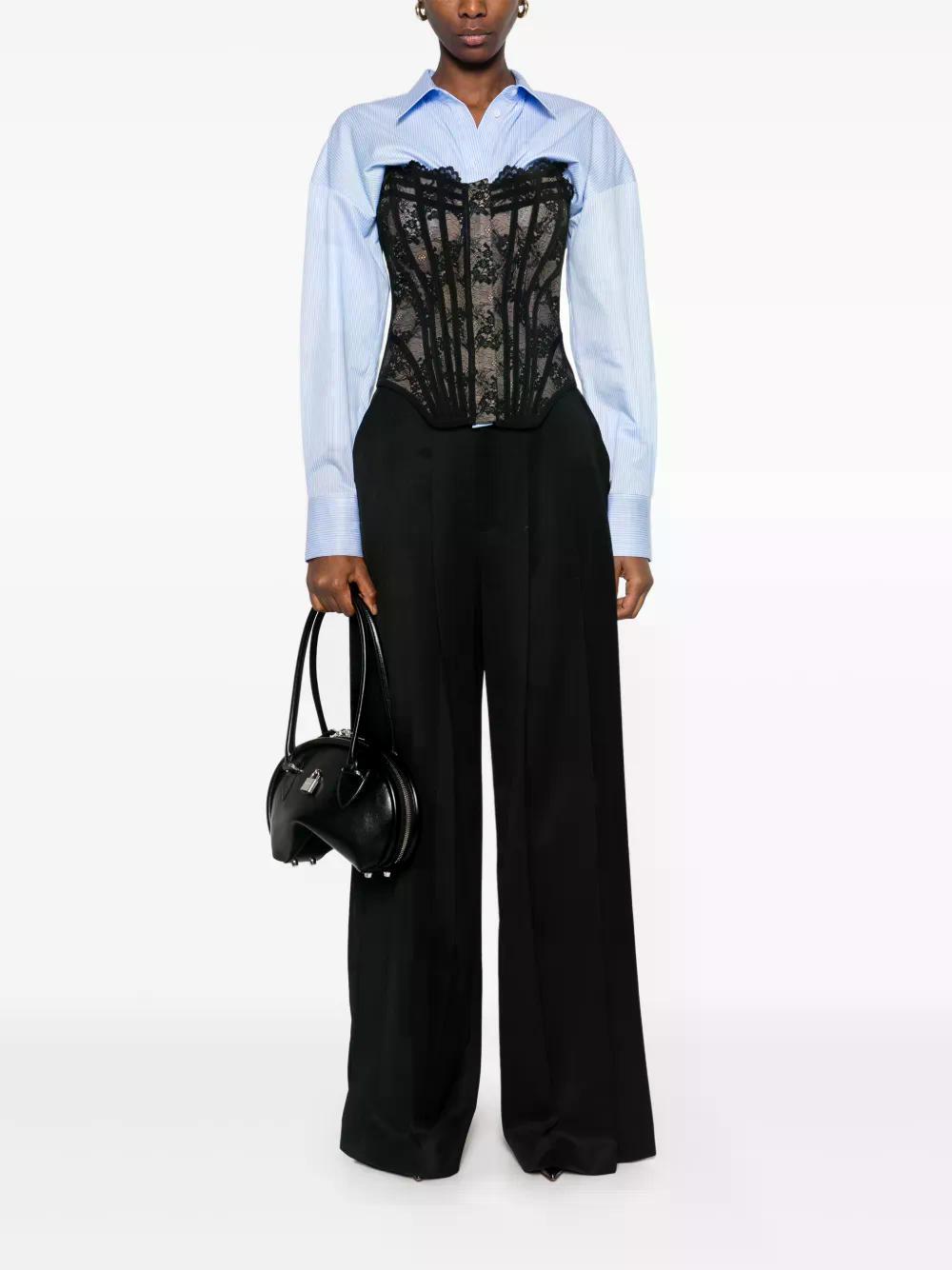 GIUSEPPE DI MORABITO Giuseppe Di Morabito Striped Layered Shirt