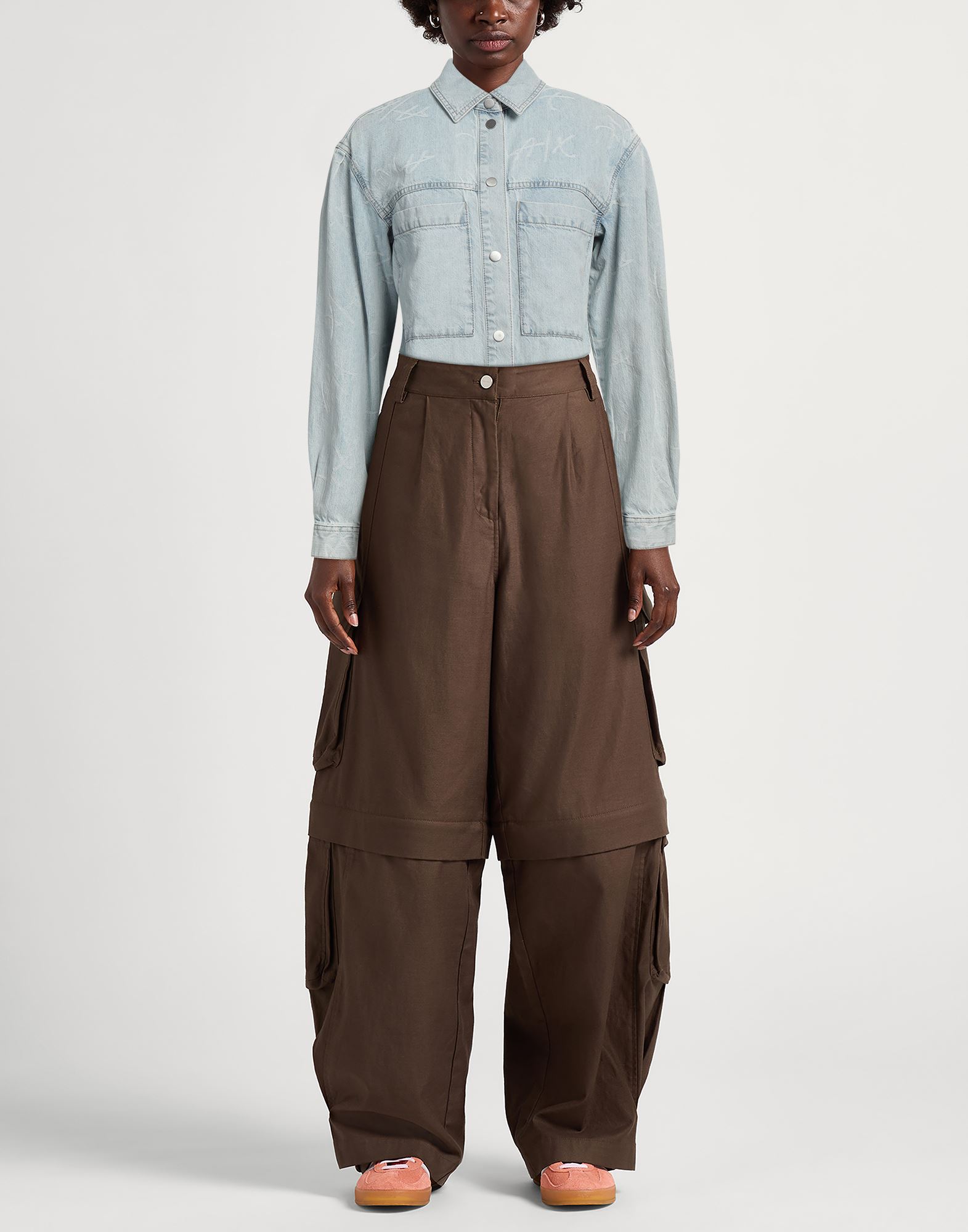 ARMANI EXCHANGE Denim Cotton Shirt