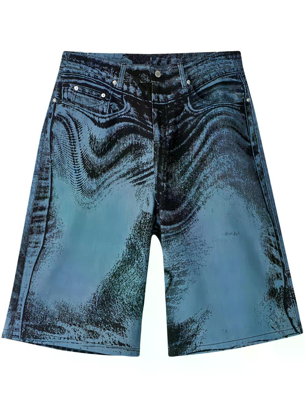 Camper Denim Shorts - Blue - 49% Off | Editorialist