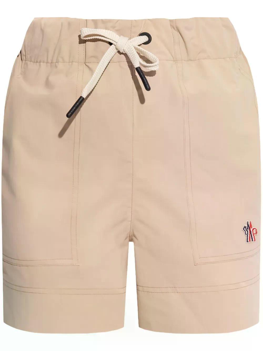 MONCLER Moncler Grenoble Logo-Embroidered Shorts