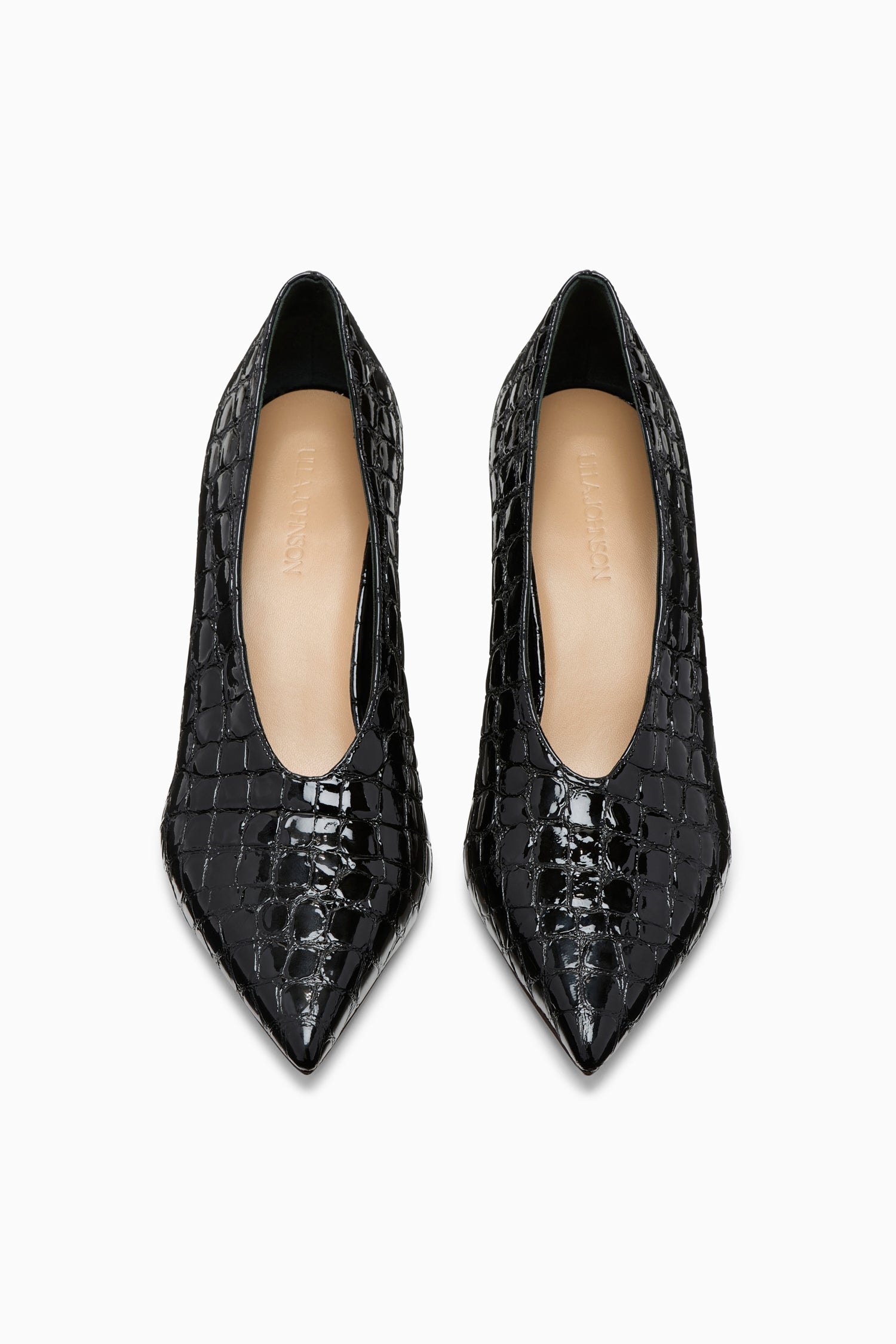 Roger Vivier Denim Slingback Pumps - Nero | Editorialist