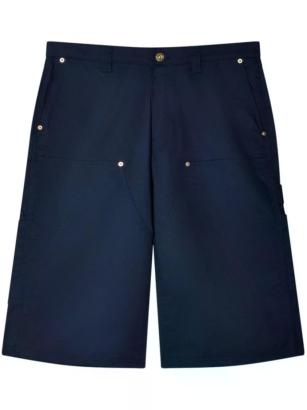 Wales Bonner Kingston Shorts - Navy - 79% Off | Editorialist