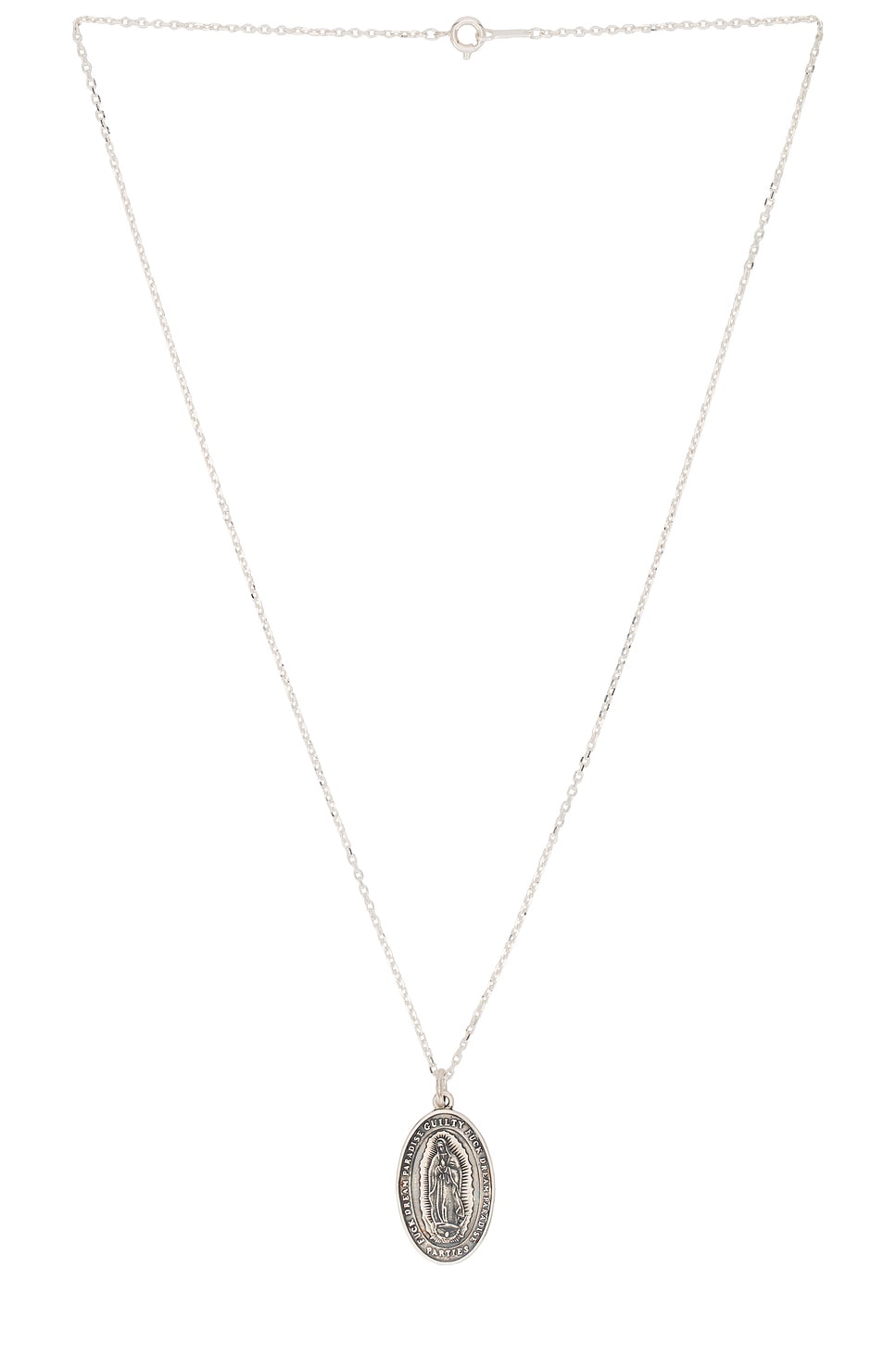 Wacko Maria Medai Type-1 Necklace - Silver | Editorialist