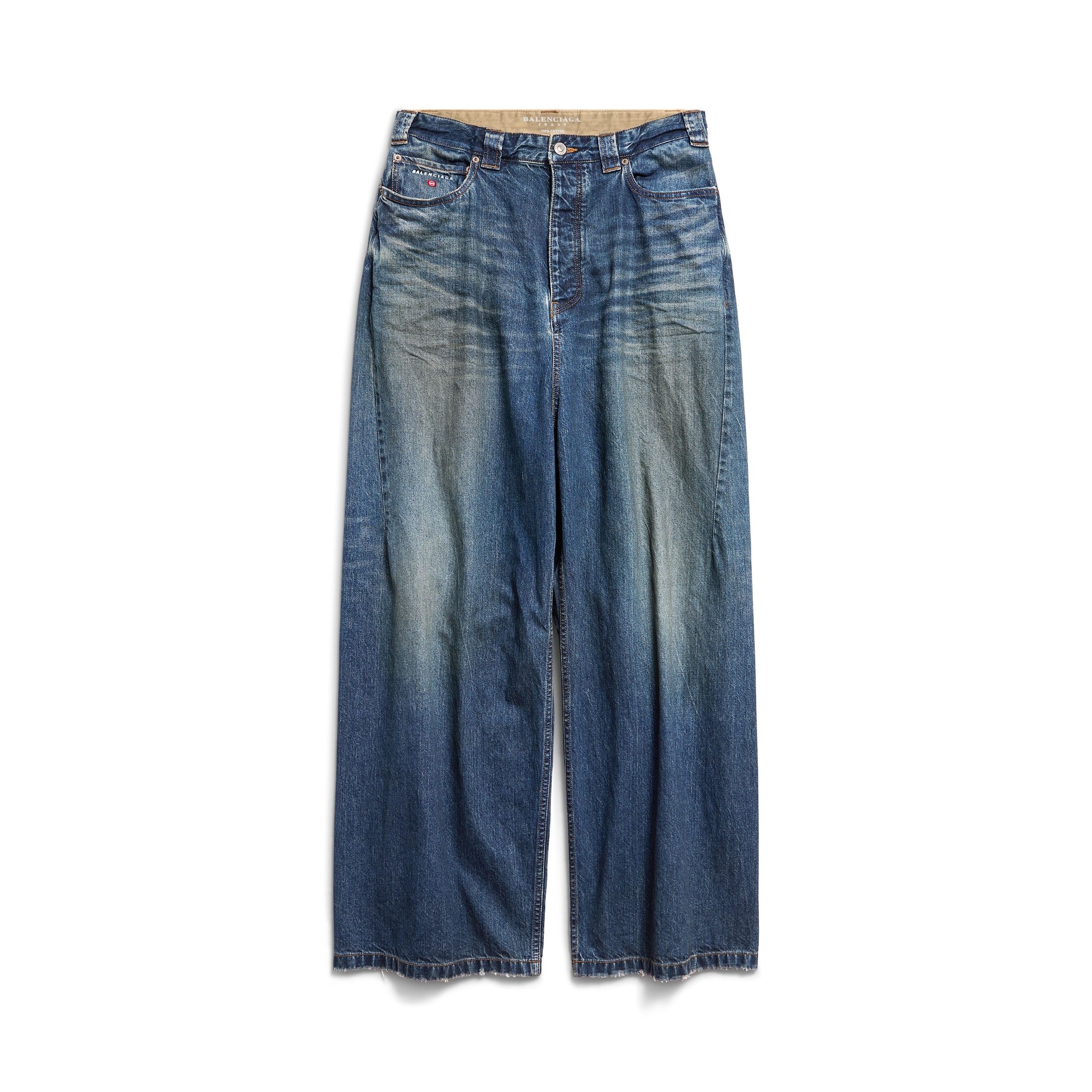 Balenciaga Baggy Jeans - Blue | Editorialist