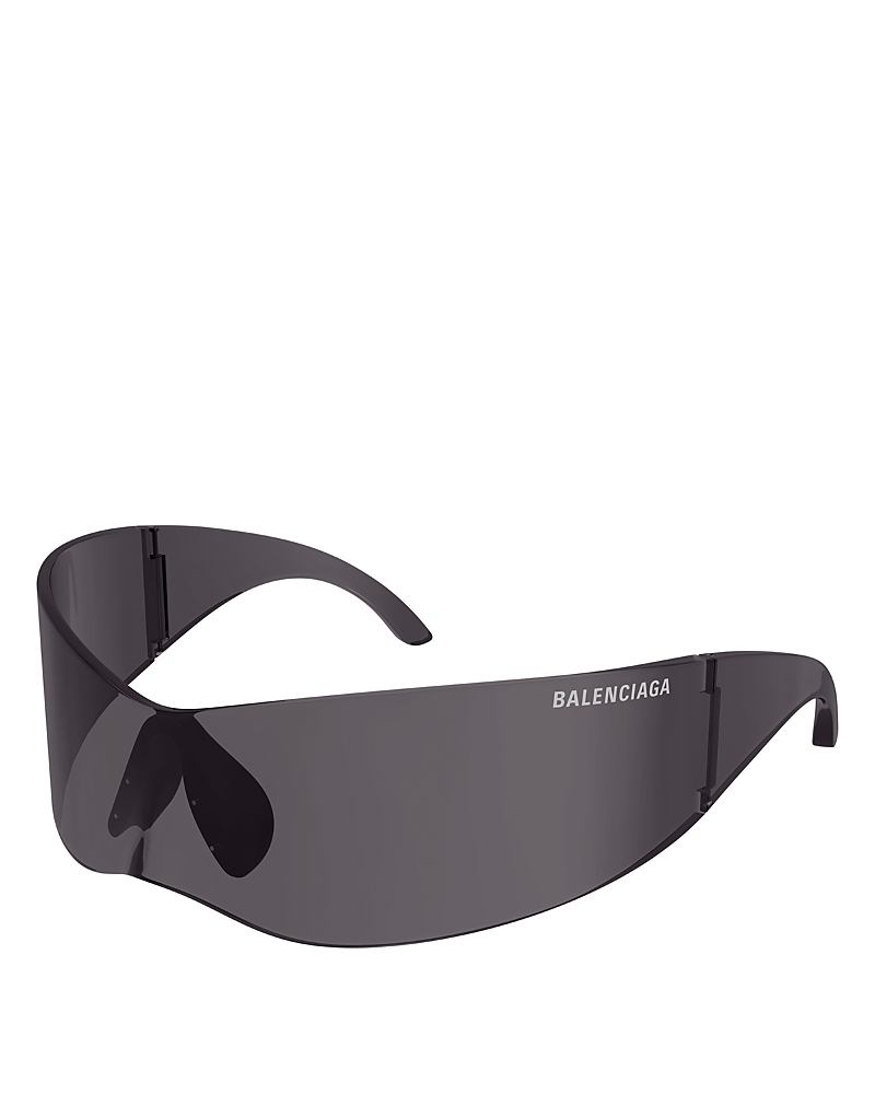 Balenciaga 99mm Panther Mask Sunglasses Gray Editorialist