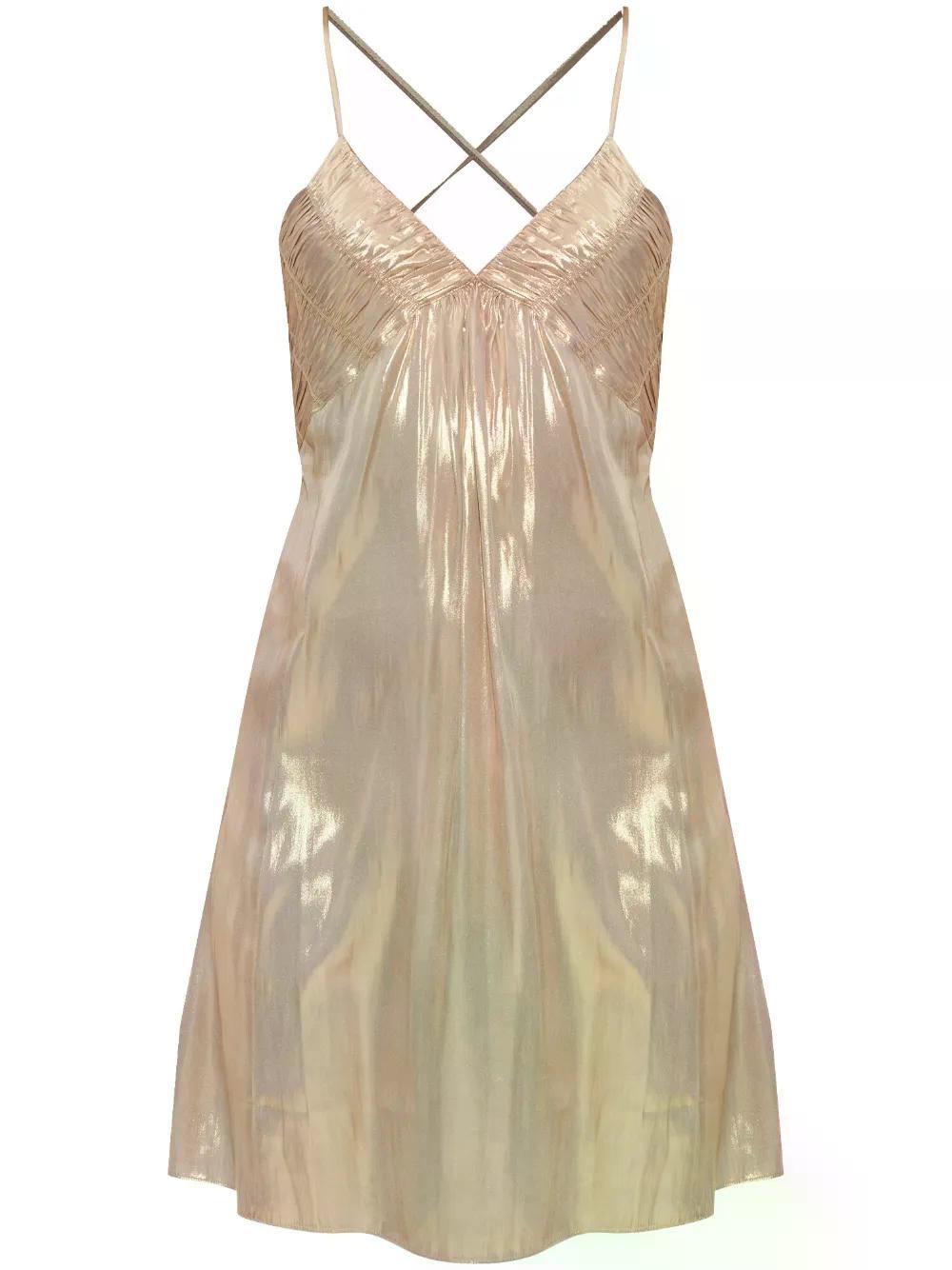 slim fit dress slacks Short Rose Gold Homecoming Dress with Butterflies Rose Gold / Small main image 0