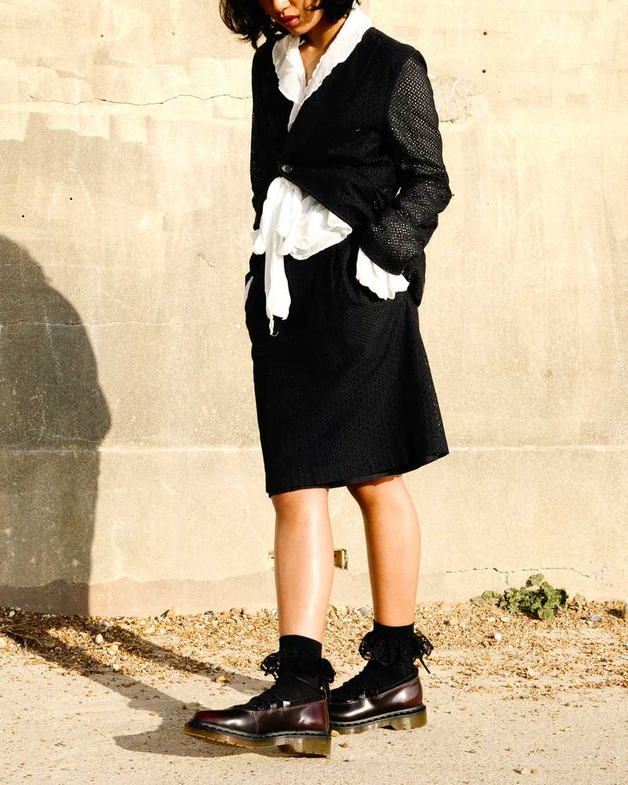 DR. MARTENS Dr. Martens Elphie II Leather Ballet Flats