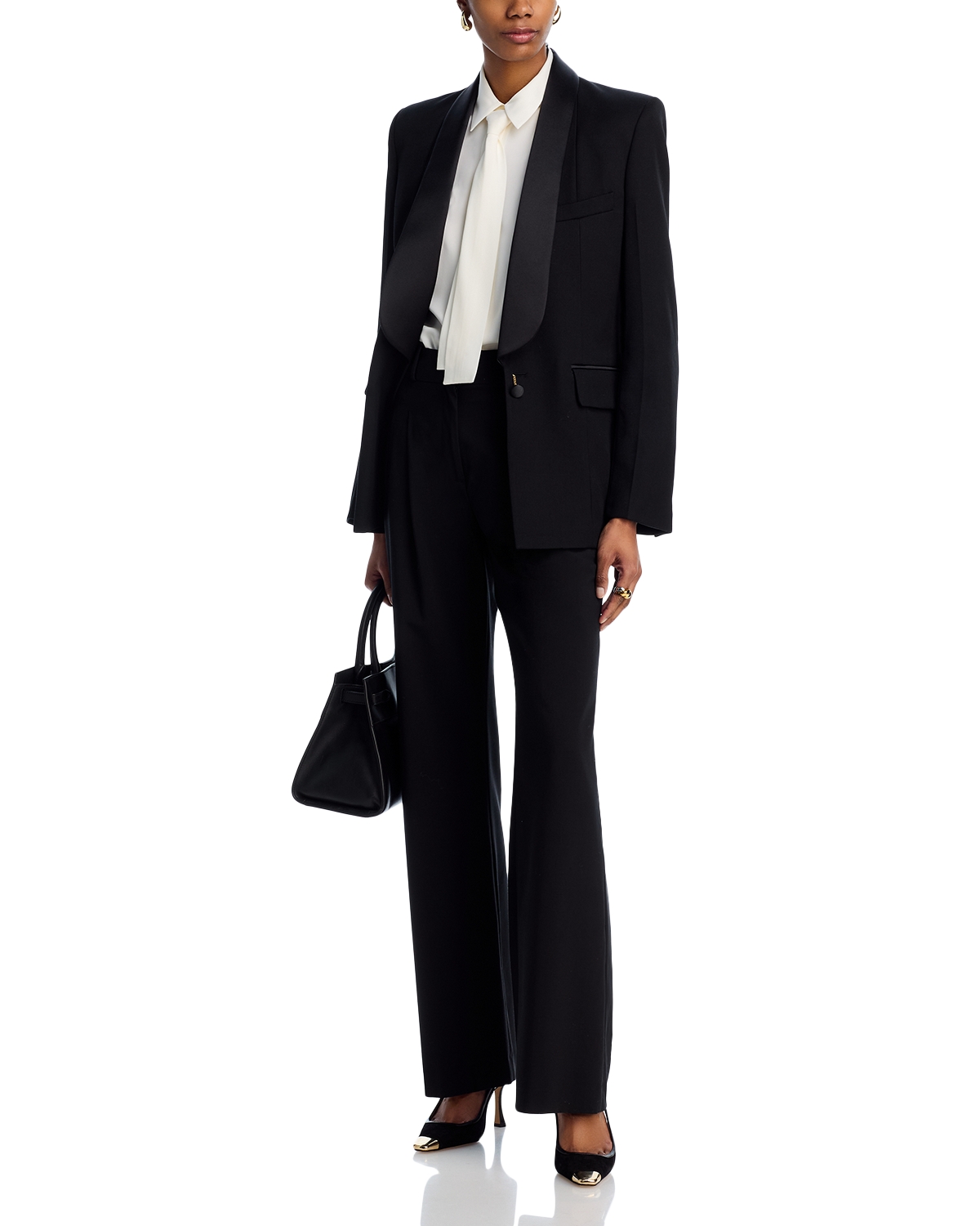 Victoria Beckham Tux Jacket Black Editorialist