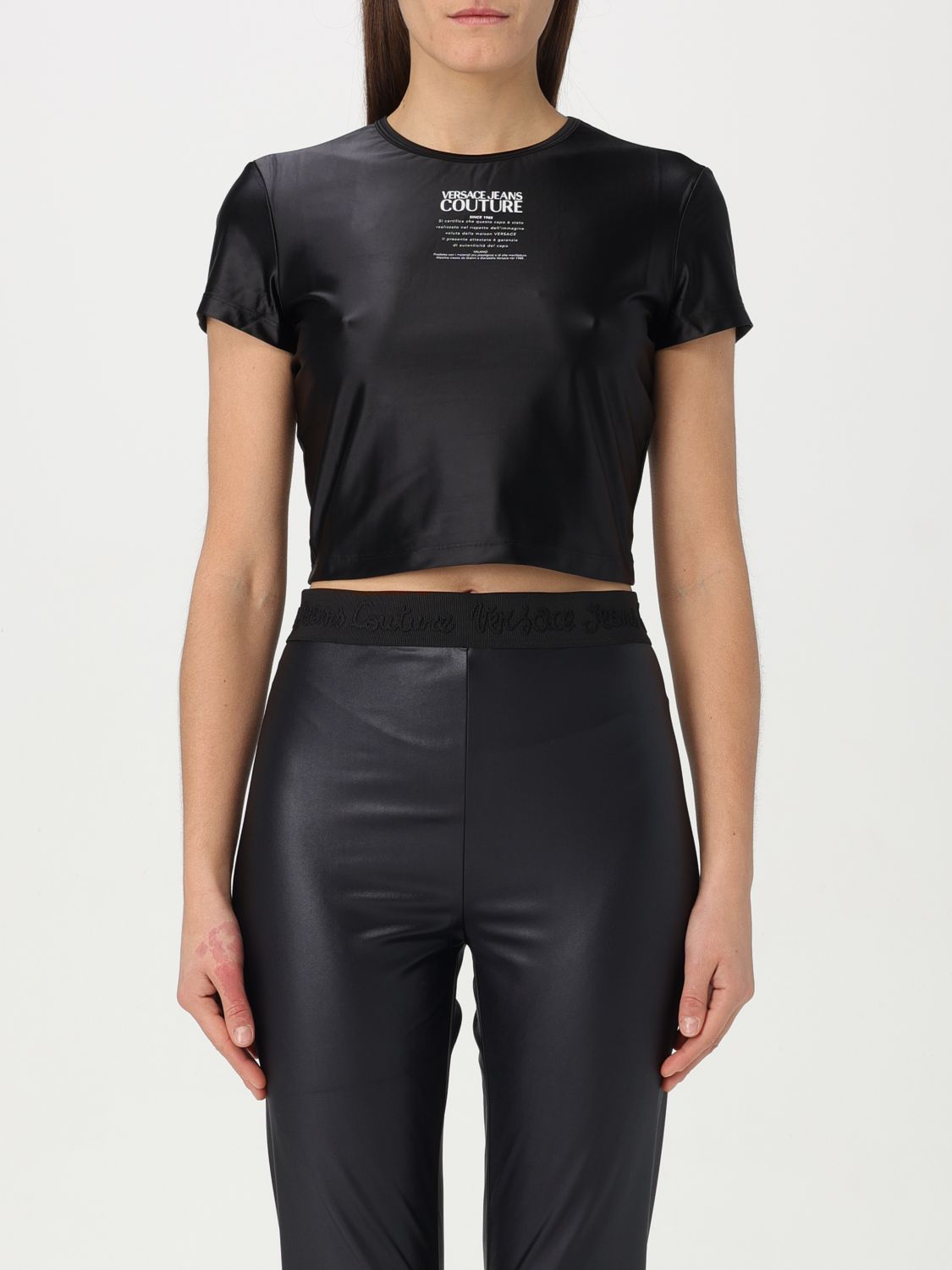 VERSACE Versace Jeans Couture Cropped T-Shirt