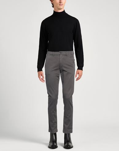 LIU JO man pants black size 28 cotton, elastane