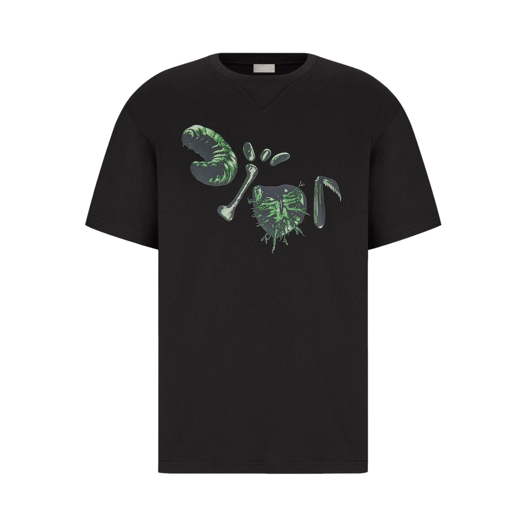 Dior X Cactus Jack Oversized T-Shirt - Black/Green | Editorialist