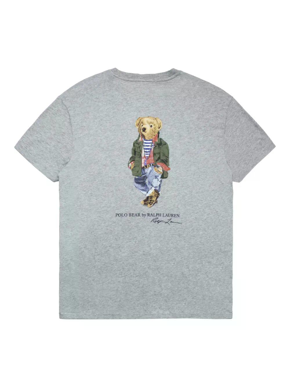 Ralph Lauren Bear T-Shirt - Grey | Editorialist