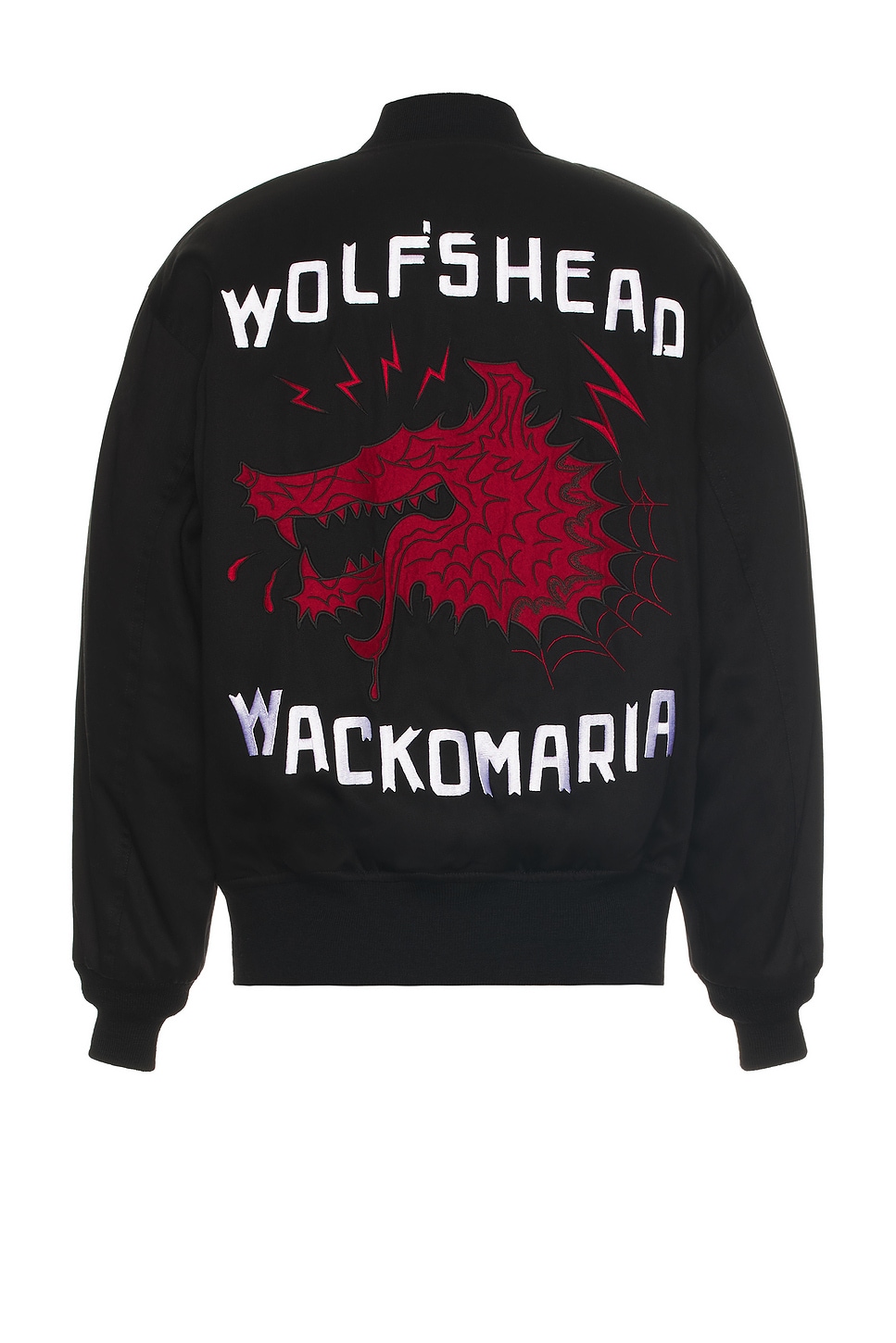Wacko Maria Wolf'S Head Ska Type-1 Jacket In Black - 75% Off