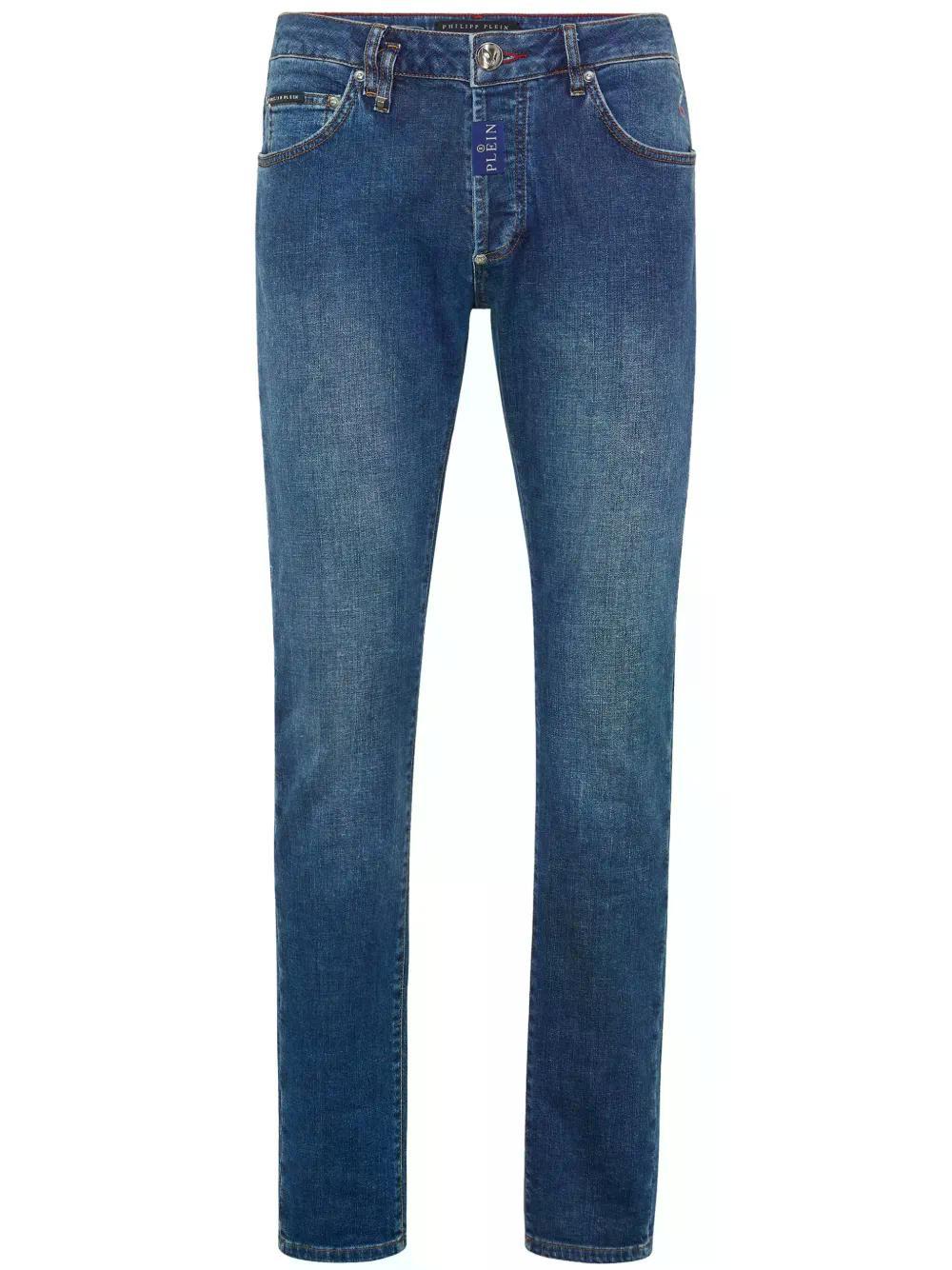 PHILIPP PLEIN Philipp Plein Logo-Plaque Jeans