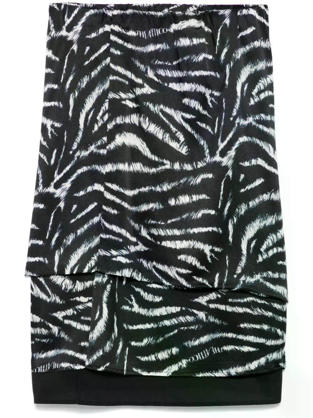 ATTICO The Attico Layered Skirt