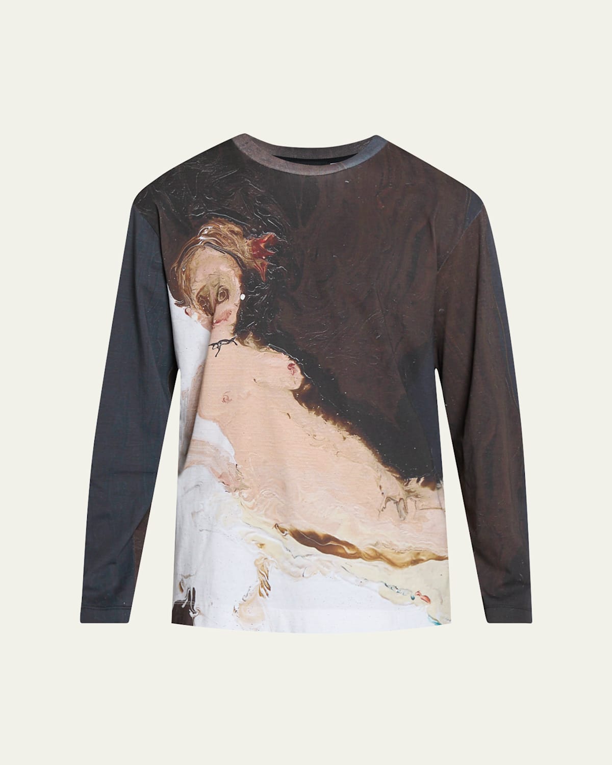 Simone Rocha Olympia プリント ロングスリーブTシャツ Simone Rocha Olympia-Print Long Sleeve T-Shirt - Multi | Editorialist