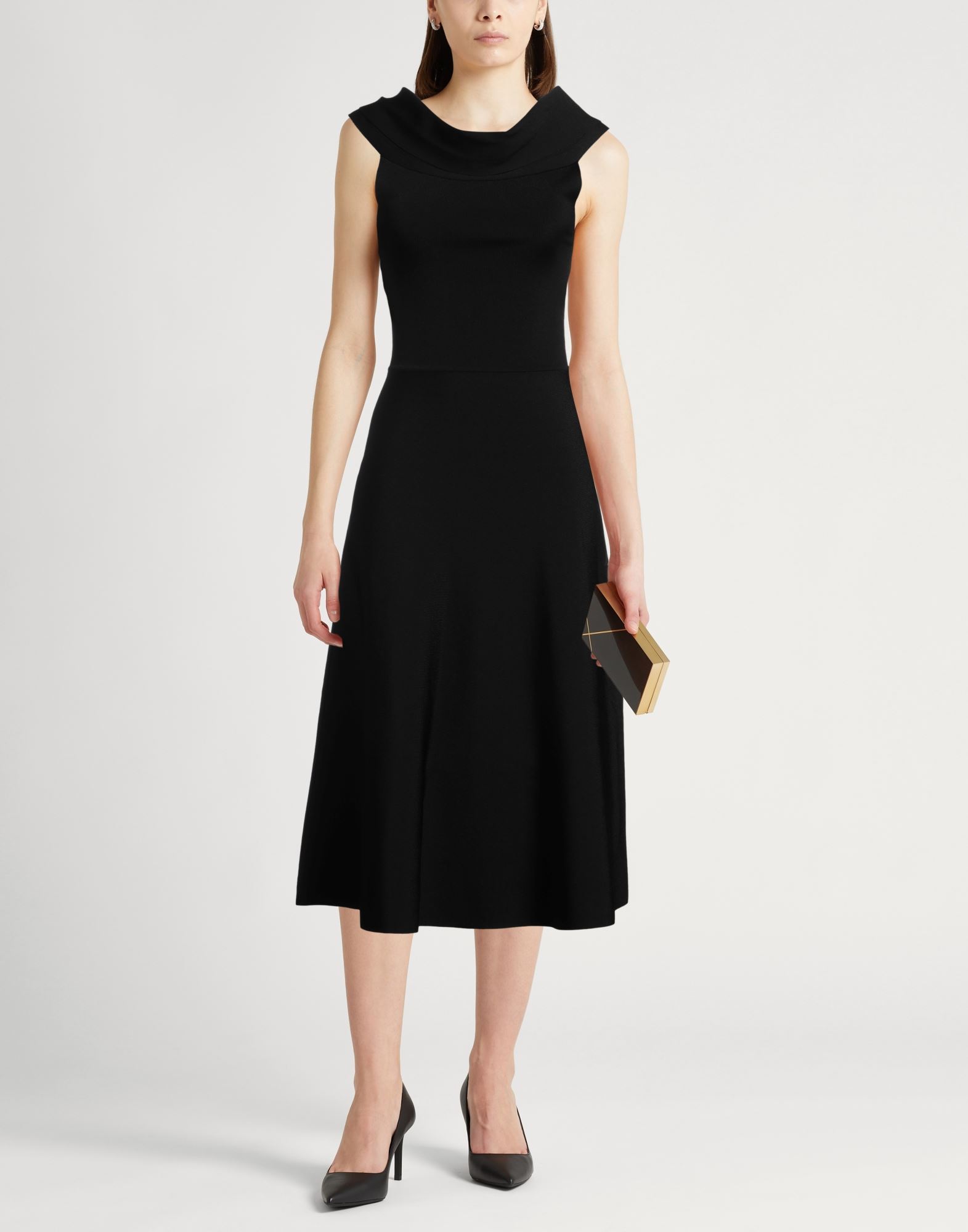 FABIANA FILIPPI Fabiana Filippi Flared Knit Midi Dress