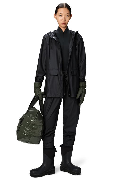 RAINS Rains Curve Waterproof Rain Jacket