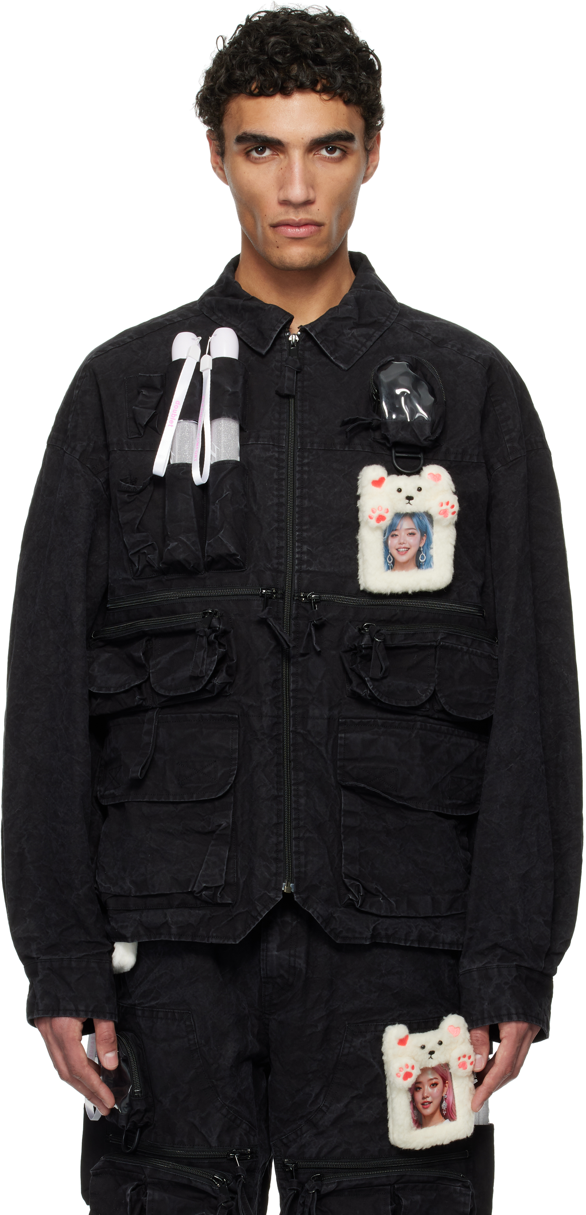 OSHI-KATSU POCKET VEST doublet ⁄ ダブレットOSHI-KATSU POCKET VEST