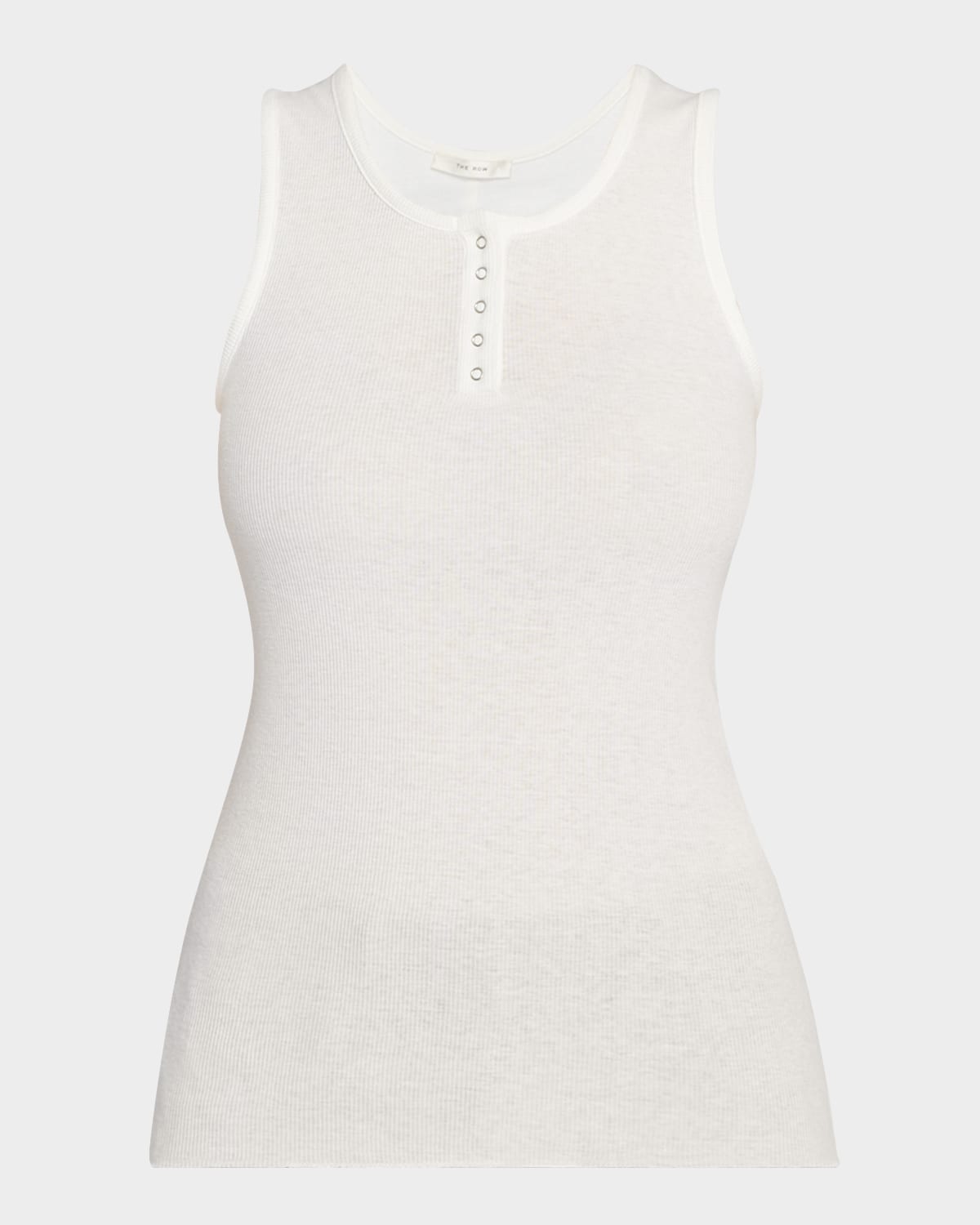 The Row Marius Tank Top In White | Editorialist
