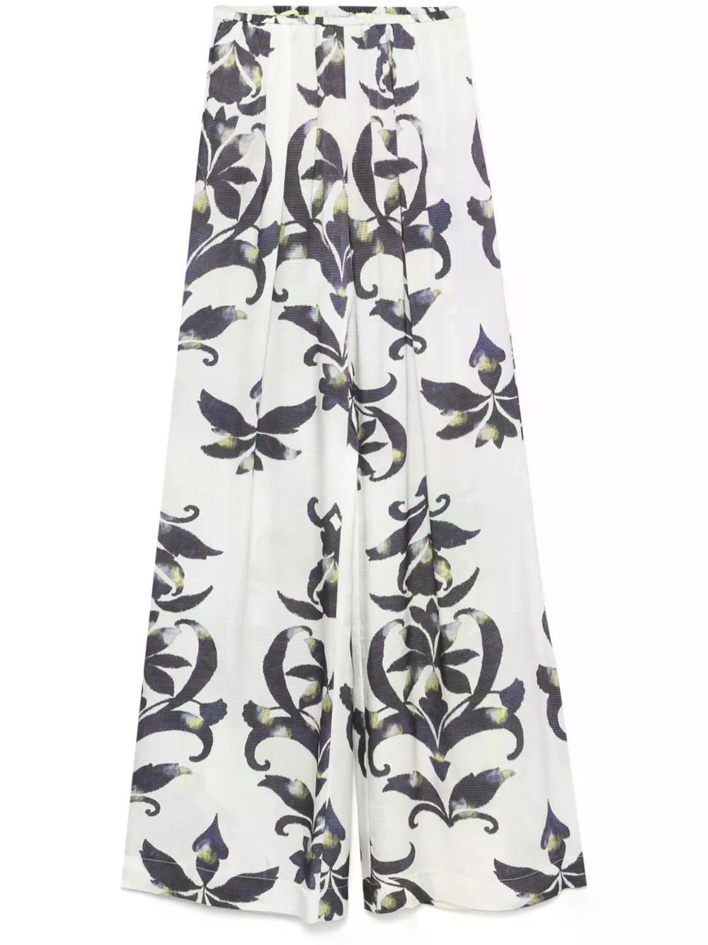 FORTE_FORTE Forte Forte Geometric-Print Trousers