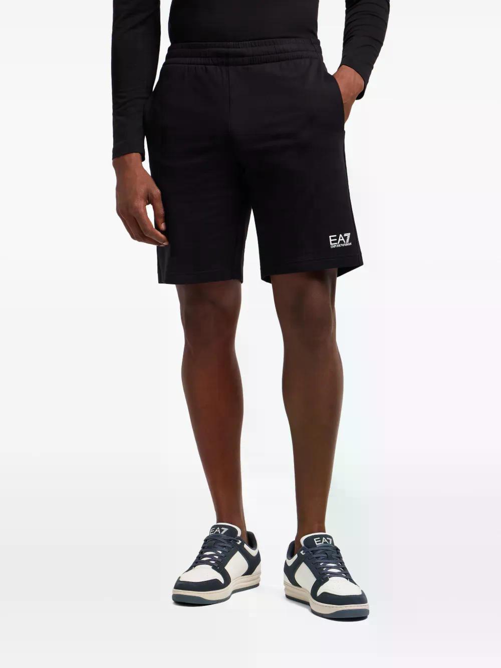 EA7 EA7 Emporio Armani Logo-Print Shorts