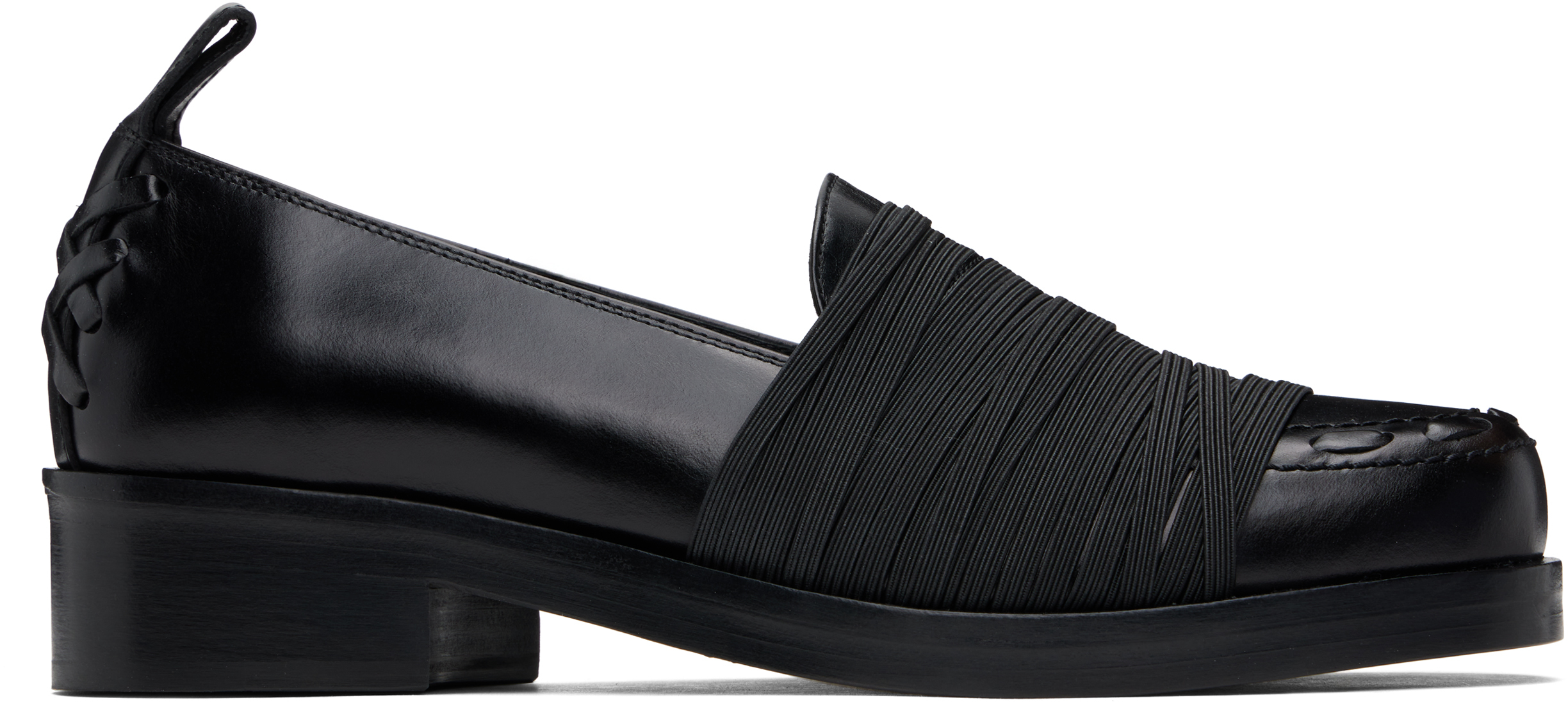 Stefan Cooke Elastic Loafers In Black - 39% Off | Editorialist